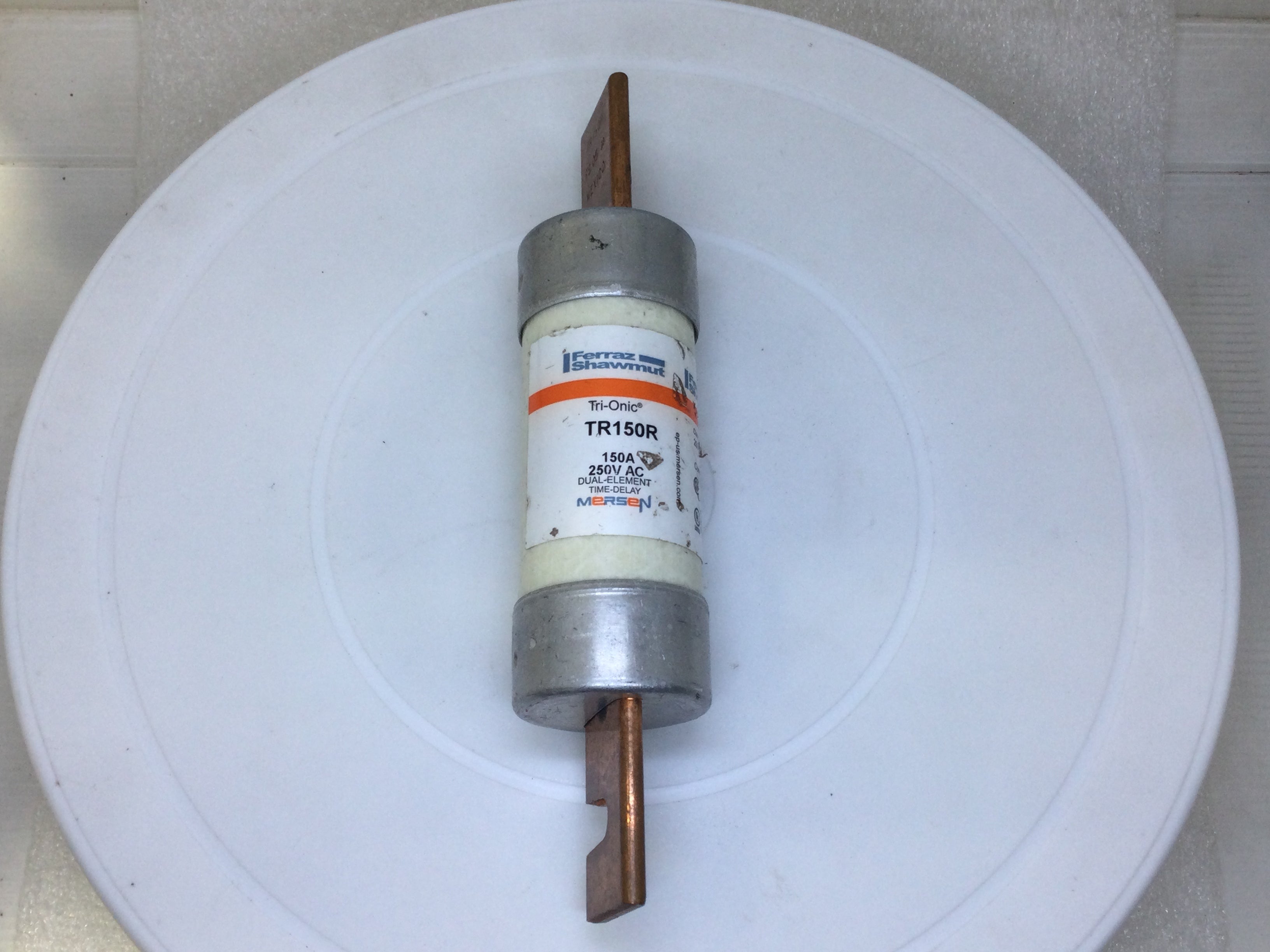 Shawmut Tri-Onic TR150R 150 Amp 250V Current Limiting Class RK5 Fuse