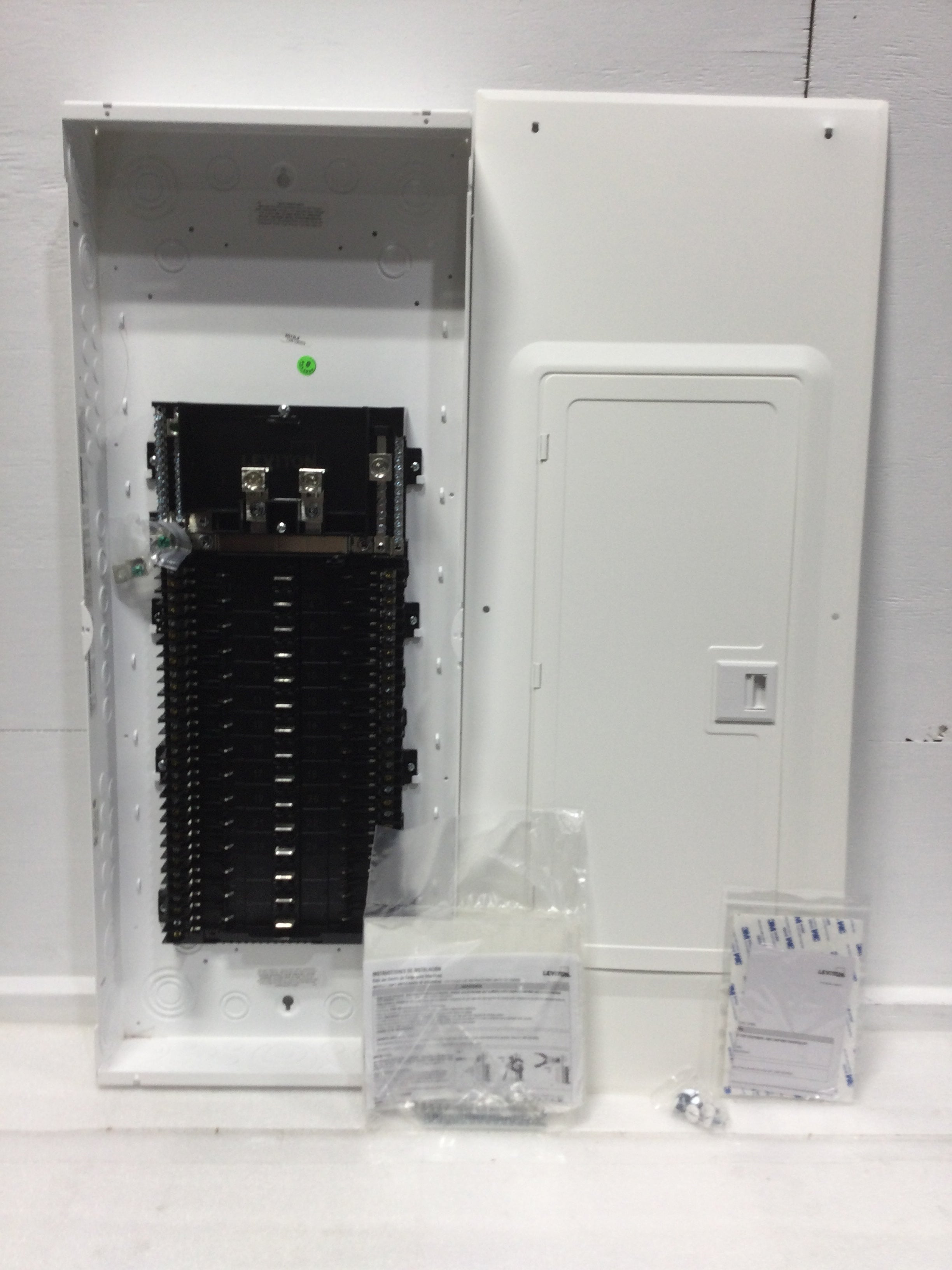 Levitron LP322-LDR Indoor Main Breaker Load Center with Door 200 AMP,
