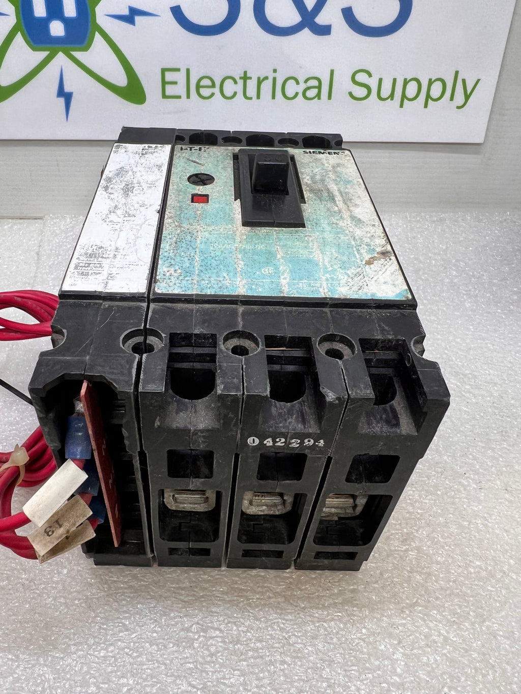 Siemens ITE ED63A050 Type CED6-ETI 3 Pole 50 Amp Motor Circuit Interru