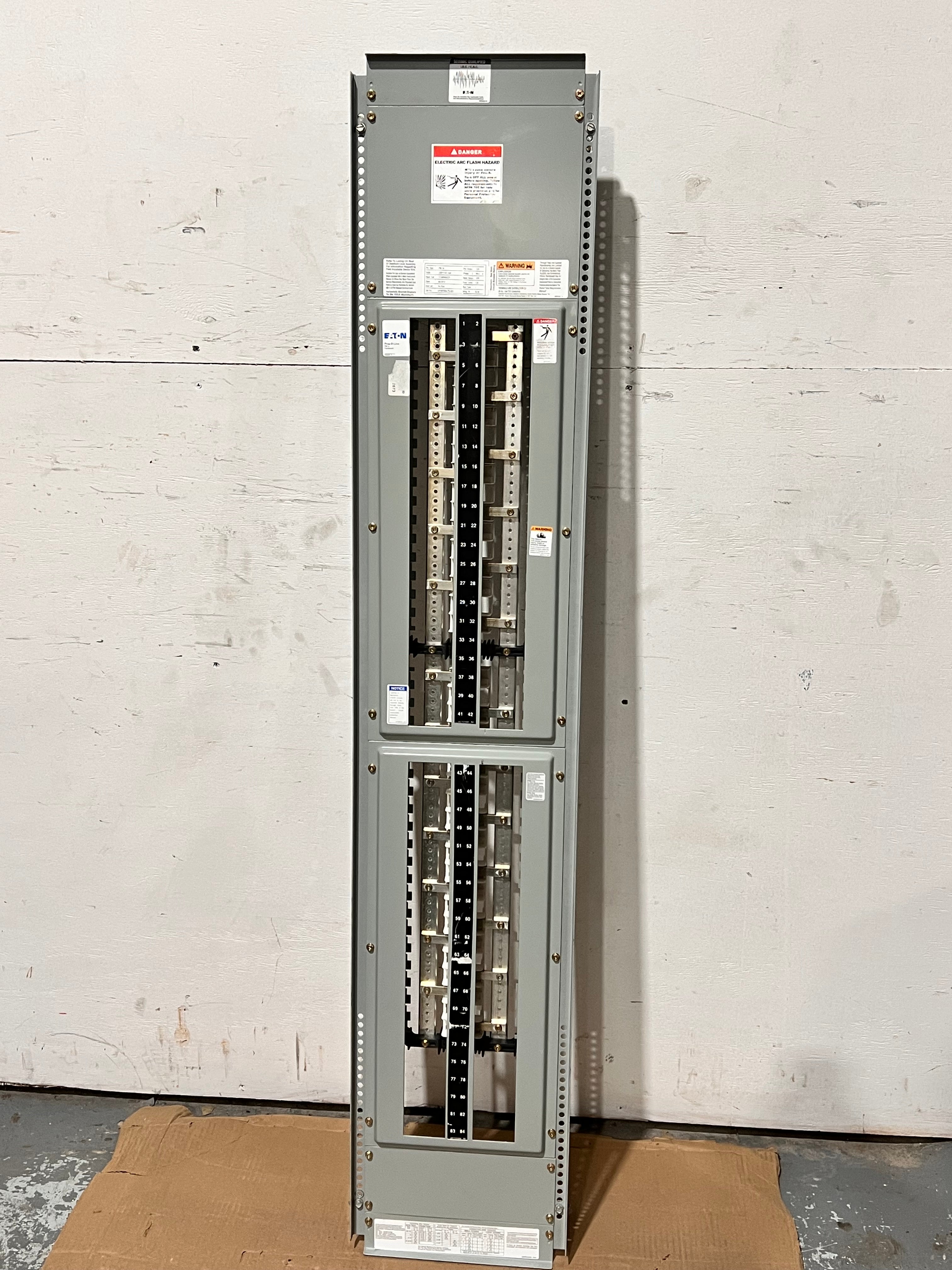 Cutler Hammer PRL1A Pow-R-Line 225 Amps 208Y/120VAC 84 Circuit Panel B