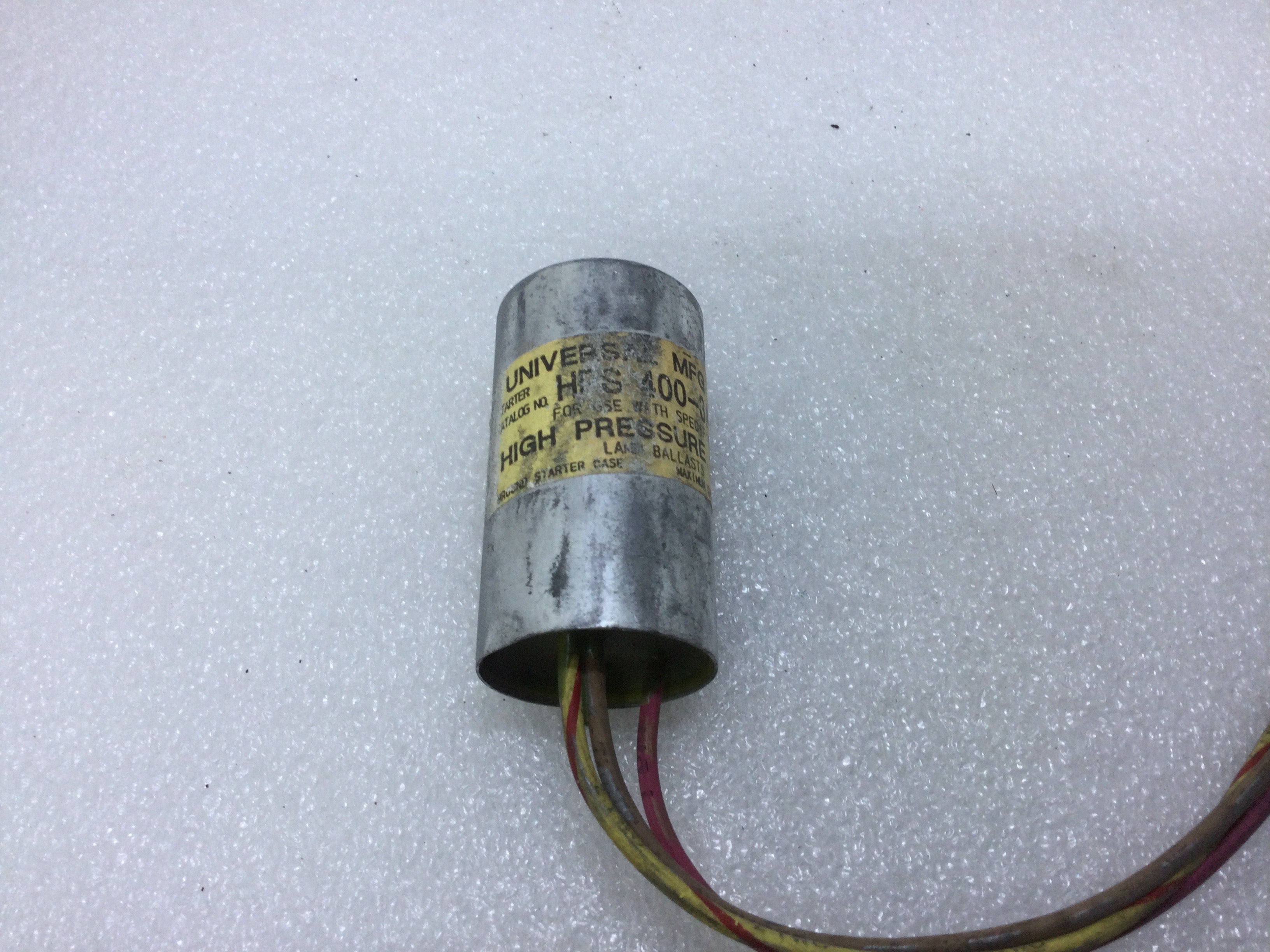 Universal Mfg. HPS-400-3A Ignitor Starter Starting Aid for High Pressu
