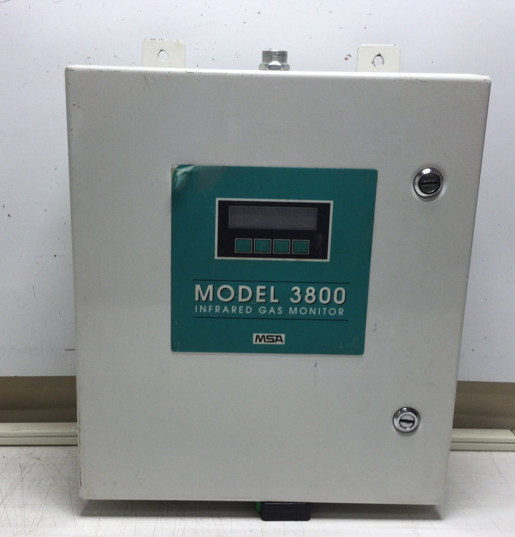 MSA Model 3800 Infrared Gas Monitor Calibrated for Toluene 115 VAC 60