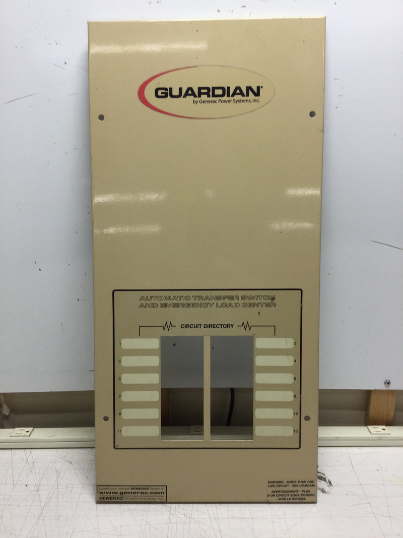 Generac 0E 7969 100 Amp Automatic Transfer Switch and Load Center 120/