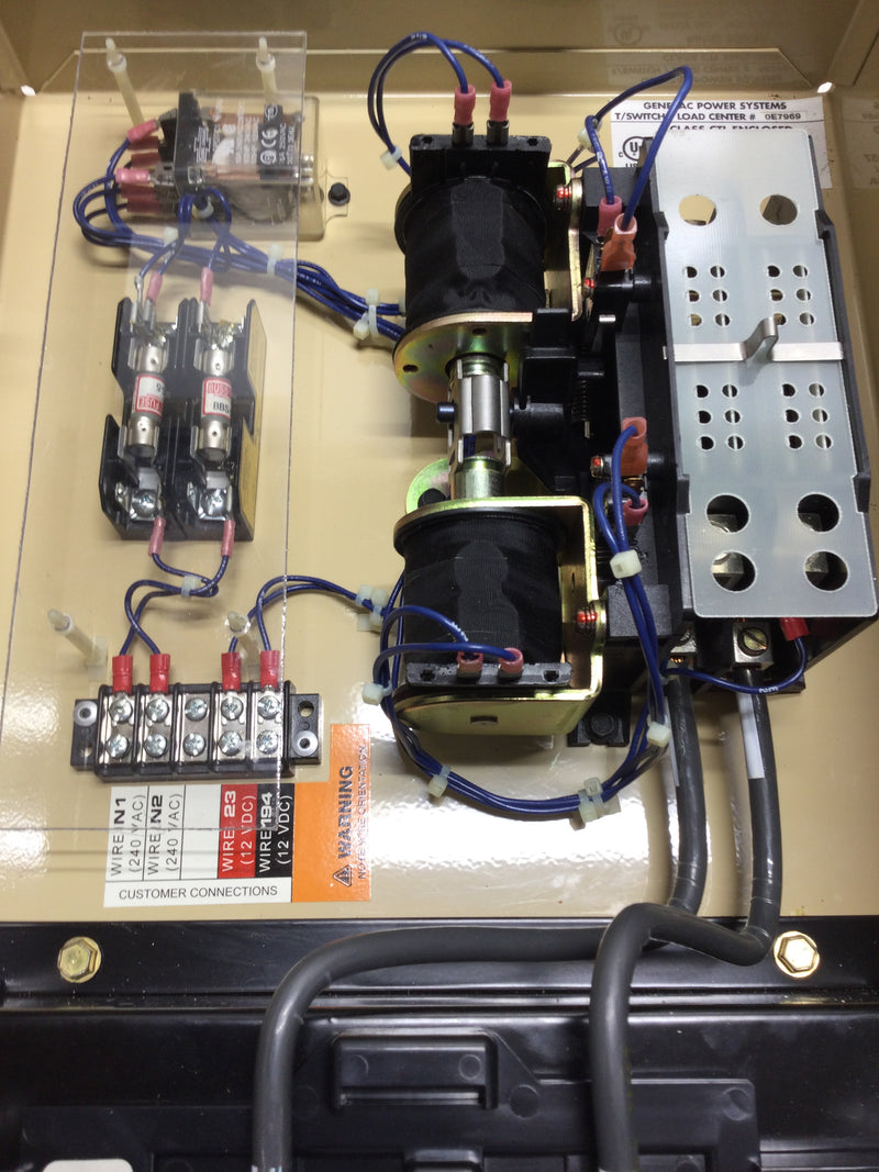 Generac 0E 7969 100 Amp Automatic Transfer Switch and Load Center 120/