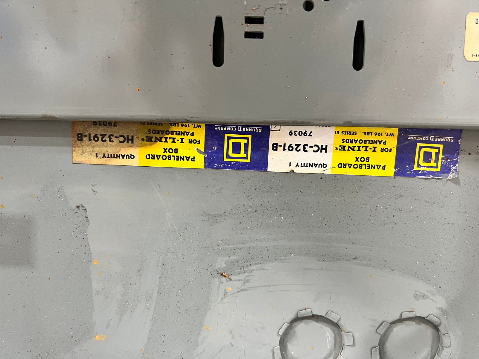 Square D 400 Amp 277/480 3phase, 4 Wire I-line Panel