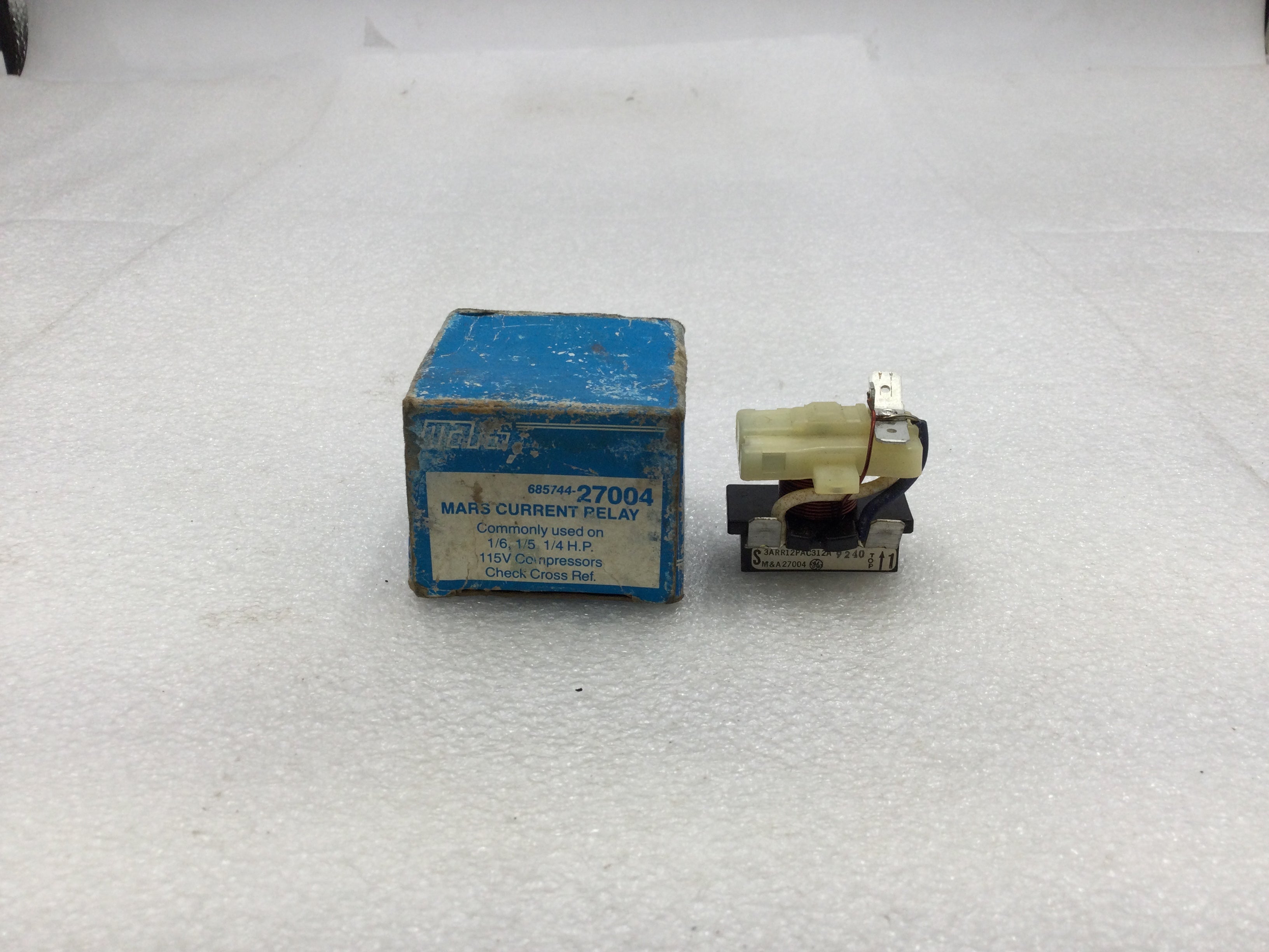 Mars 27004 Current Type Relay for 115V Compressors