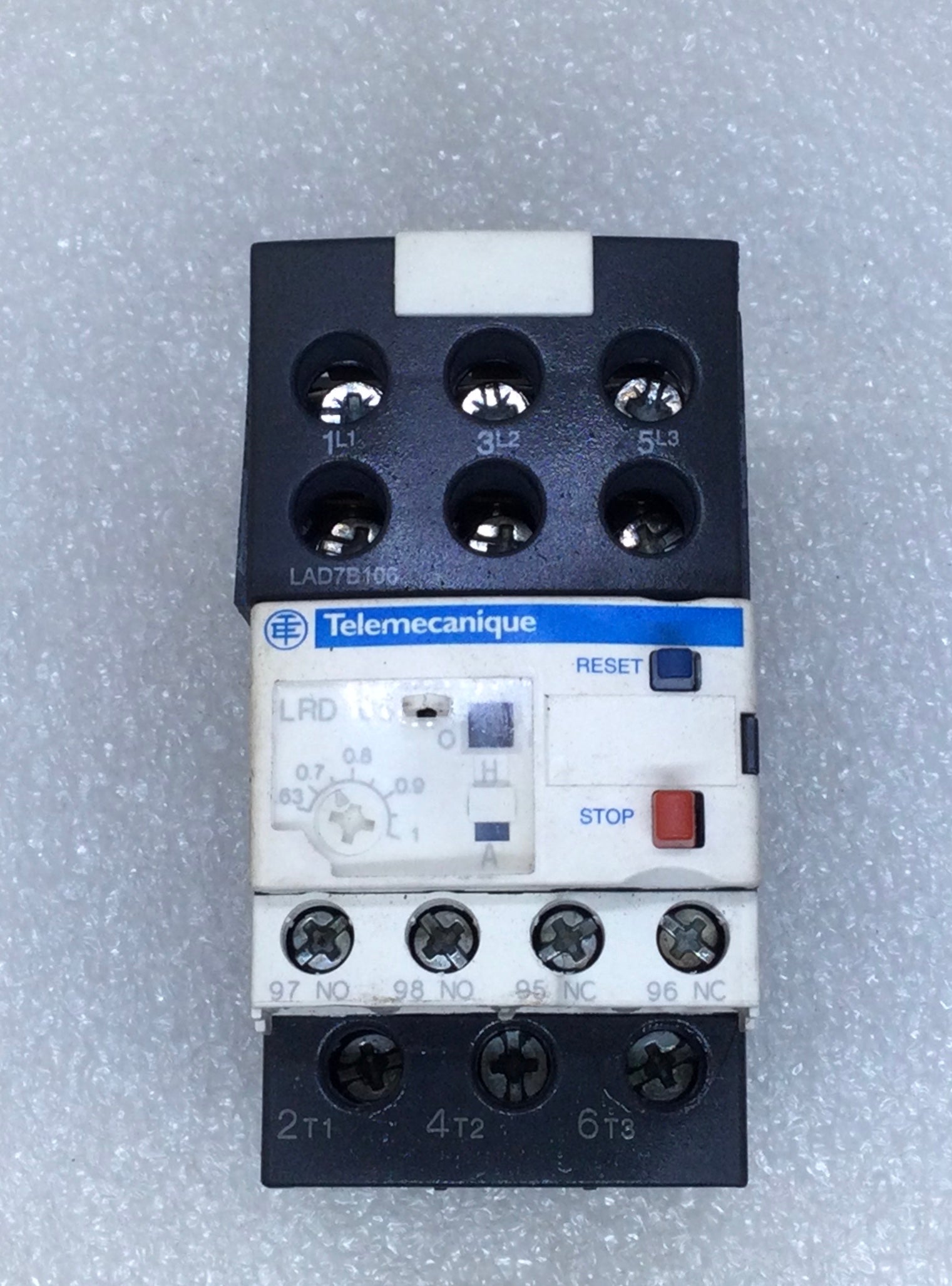 Telemecanique LRD 05 B600-R300 1 Amp 600V Overload Relay