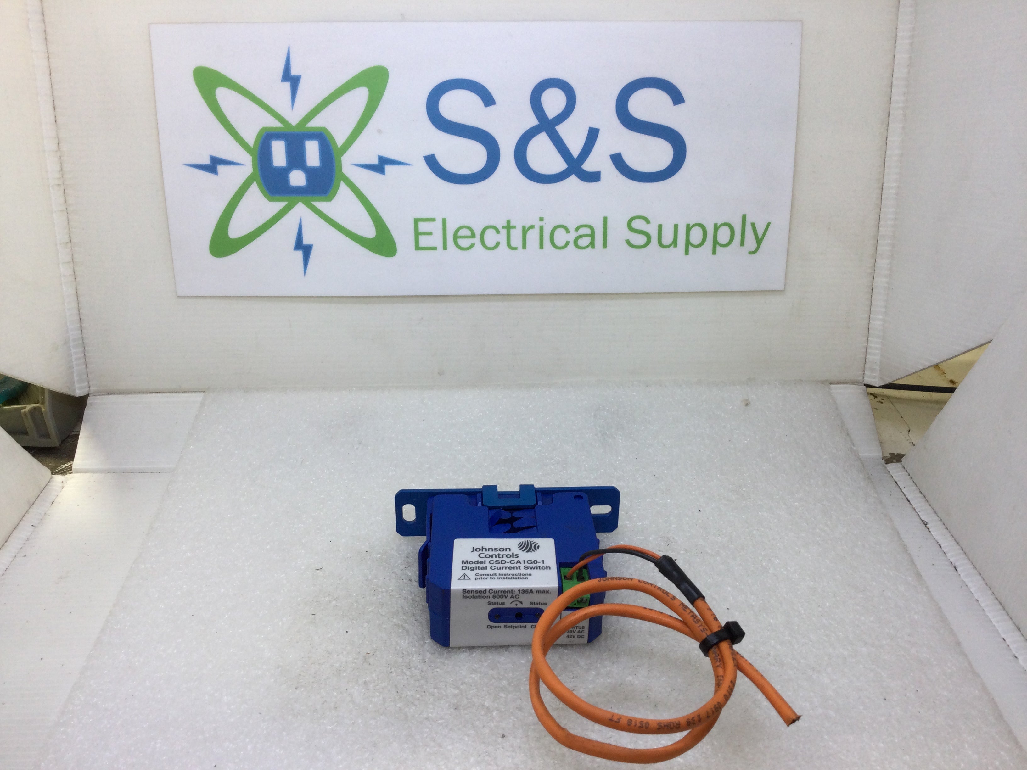 Johnson Controls CSD-CA1G0-1 Digital Current Switch 135 Amp Max 600 VA