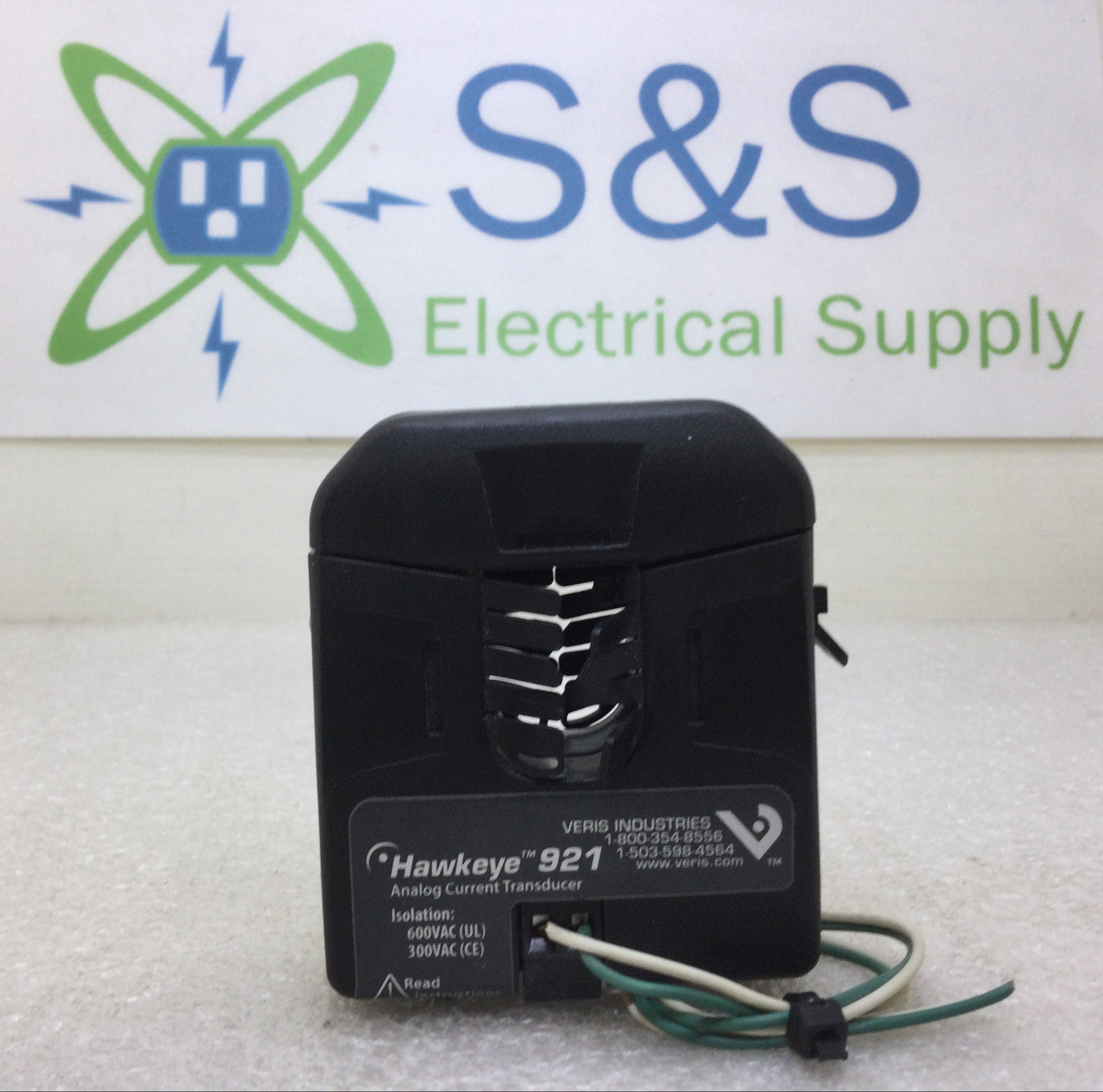 Veris Industries Hawkeye 921 30 to 120 Amp Adjustable Analog Current T