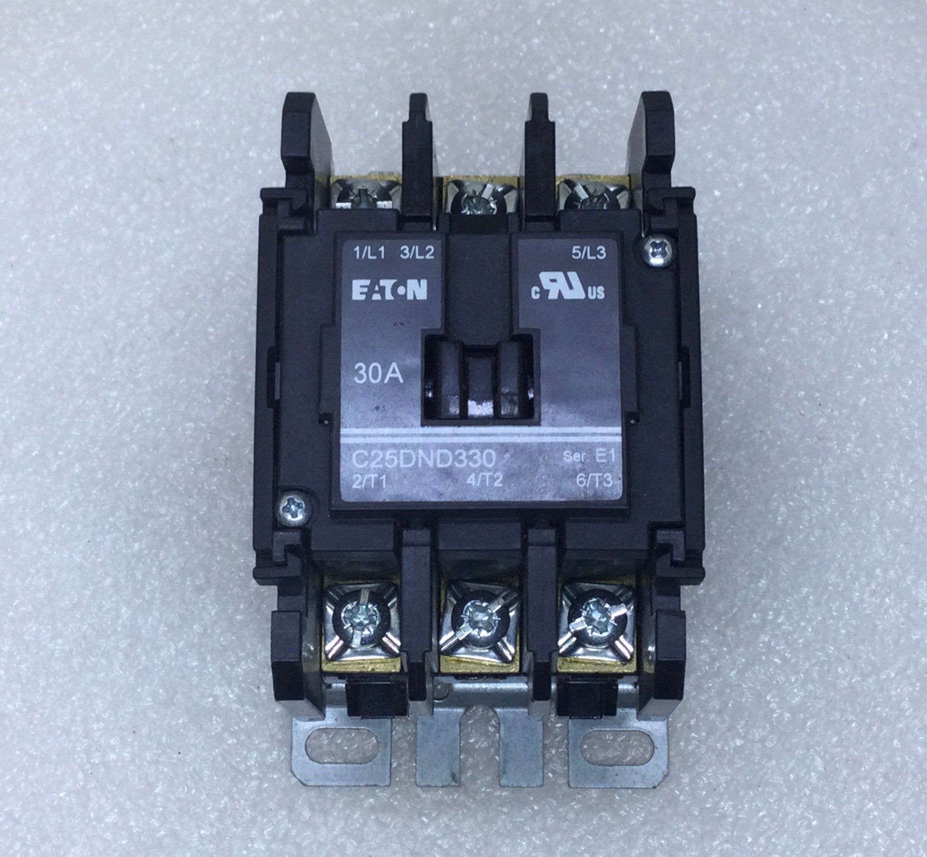 Eaton C25DND330 30 Amp 3-Pole 120V Definite Contactor -Used