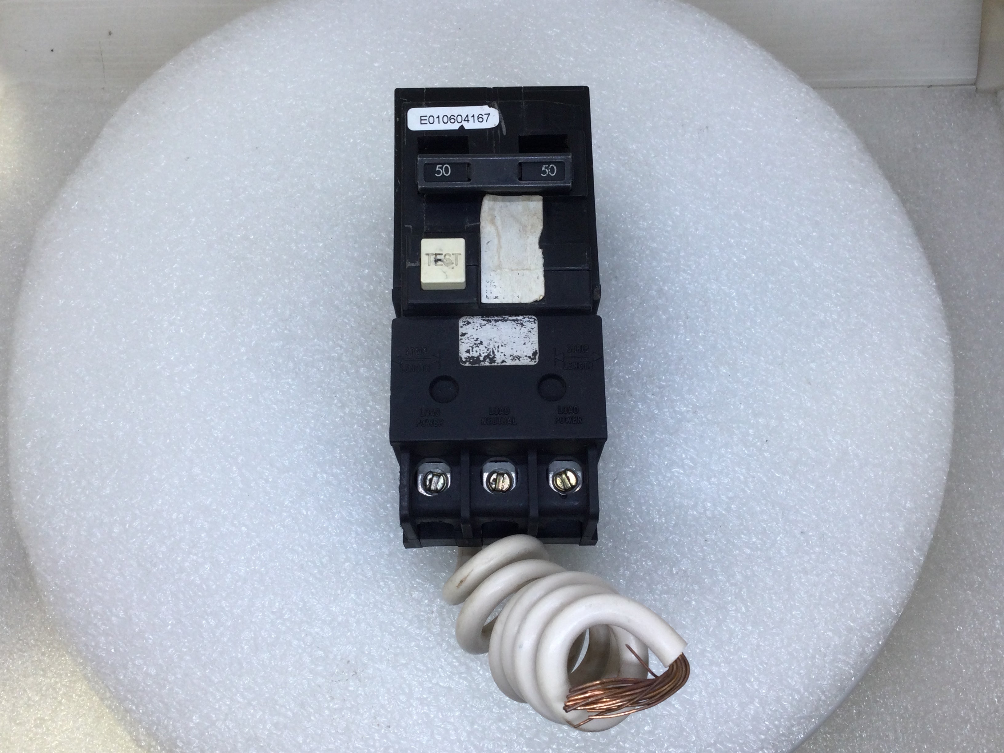 Siemens QF250A 50 Amp 2 Pole 120/240V Type QPF GFCI Circuit Breaker