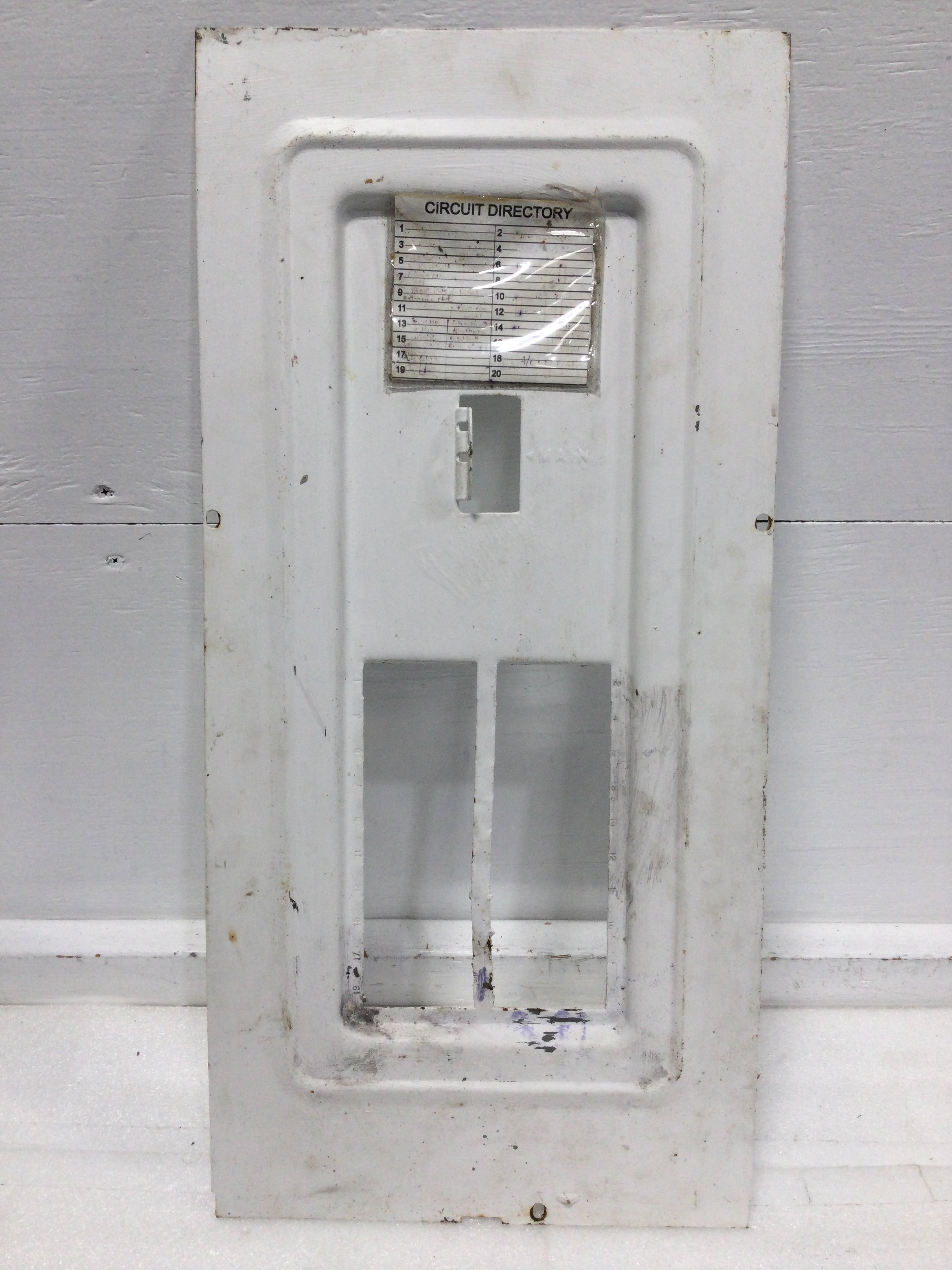 20 Space 120/240V Cover Panel Only w/Main 24 7/8" x 11 3/4" - Missing