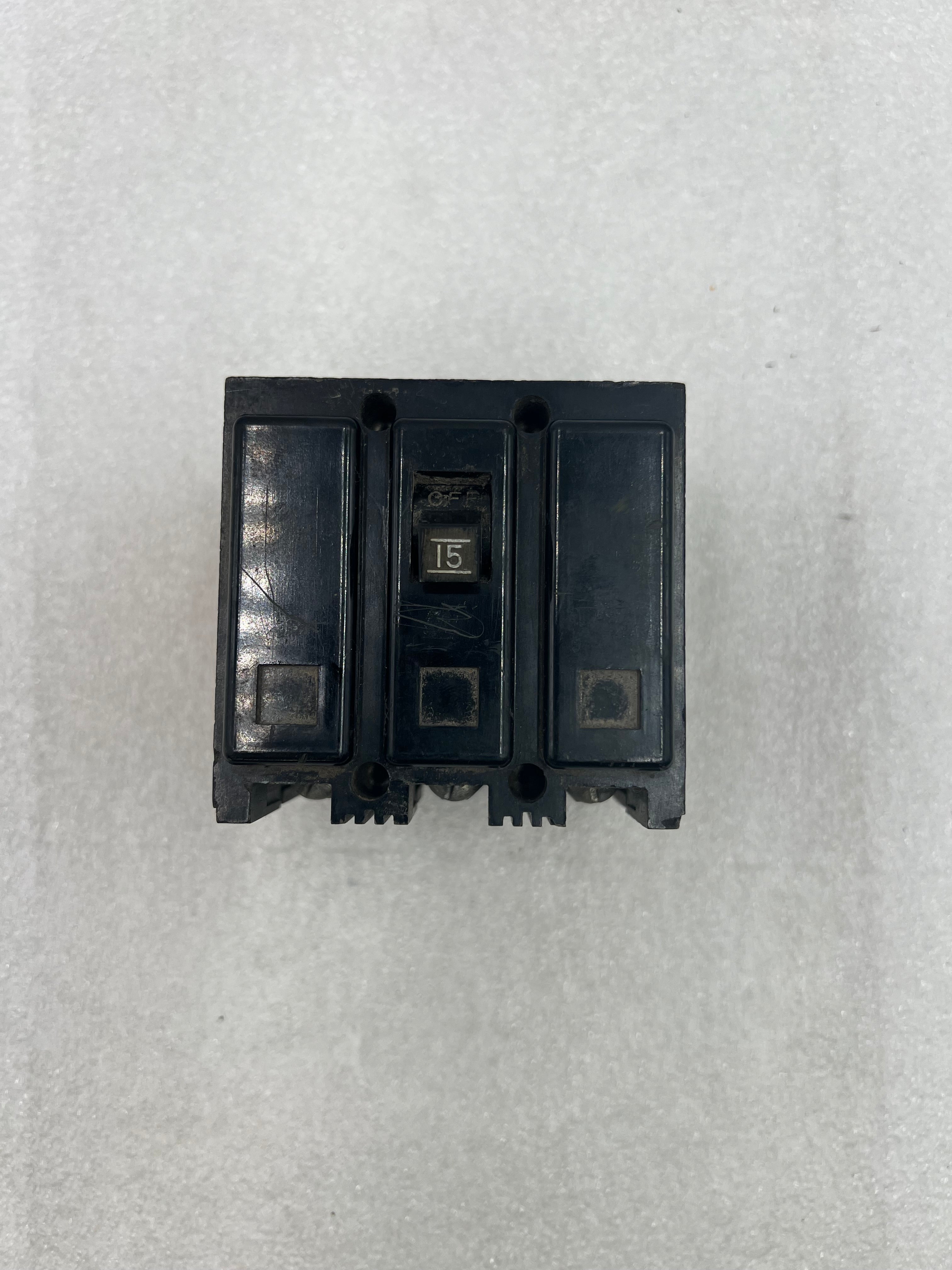 Westinghouse QNP3015 15 Amp 3 Pole 240V Quicklag Circuit Breaker