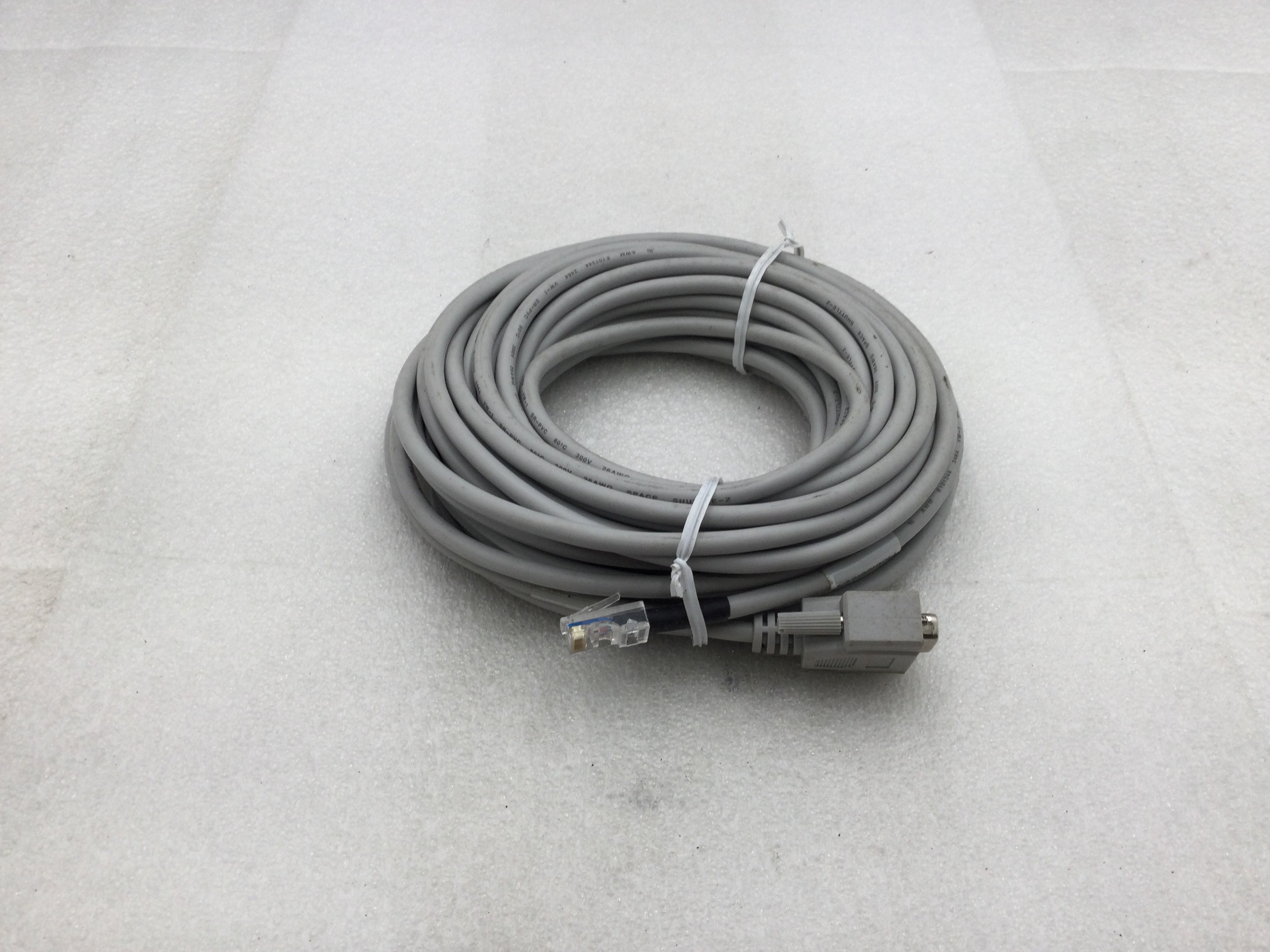 Panasonic 40' Shuttle-Z Cat-5E Ethernet Cable W/ DB9F To RJ45 Connecto