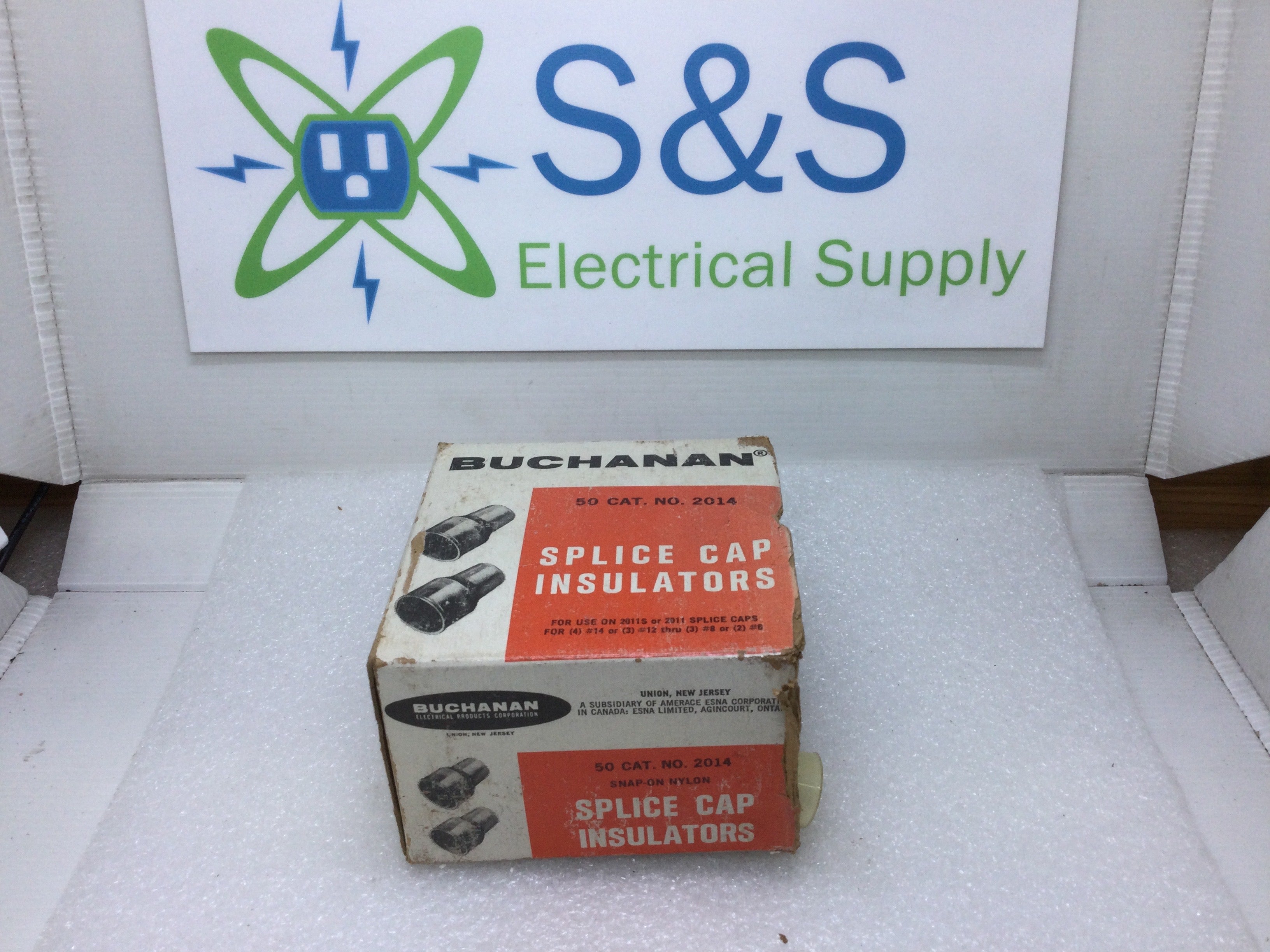 Buchanan 2014 Splice cap Insulators Snap on Nylon