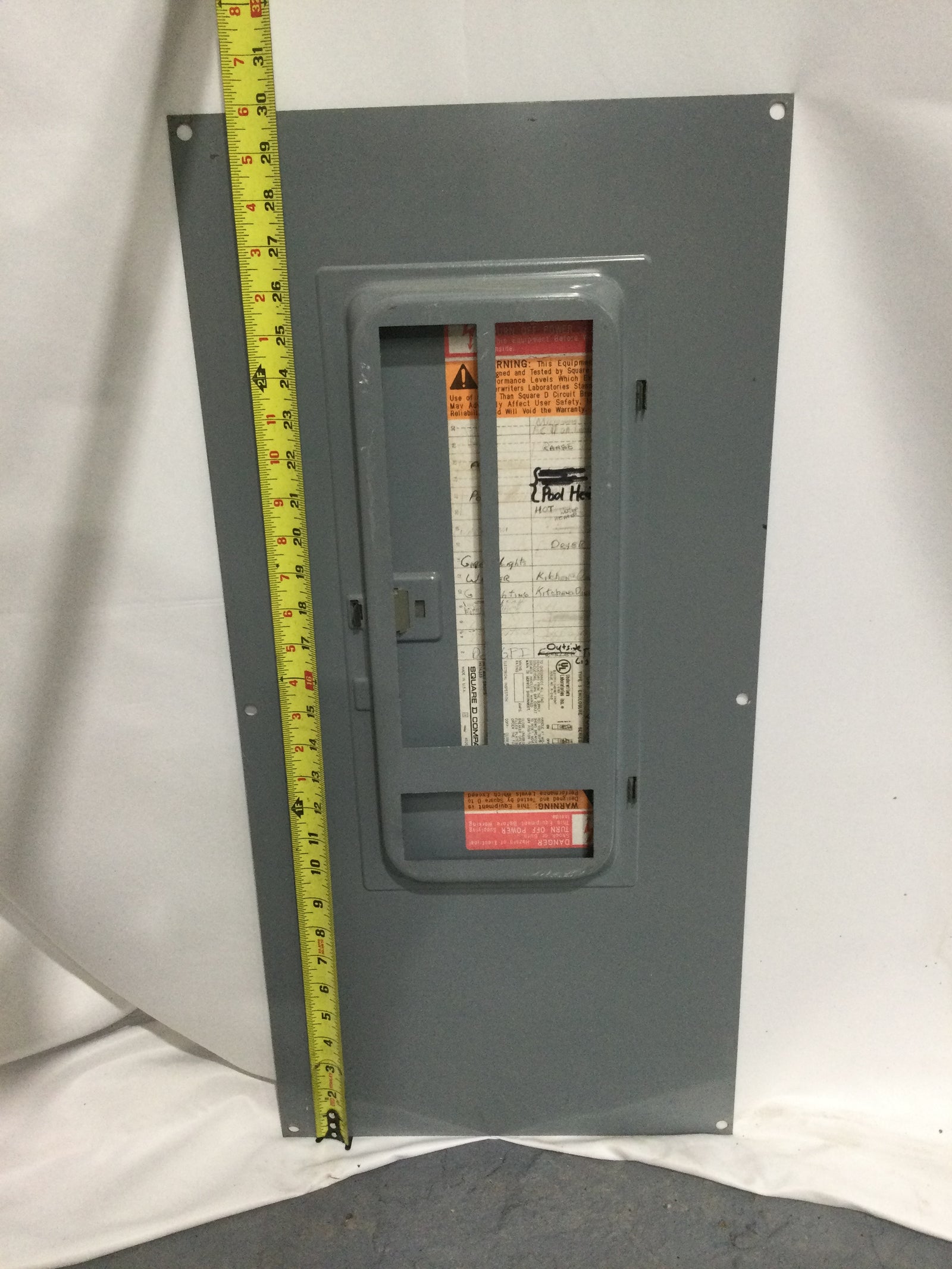 Square D QOC30U 200 Amp 30 Space QO Load Center 1 Phase 3 Wire 30" x 1