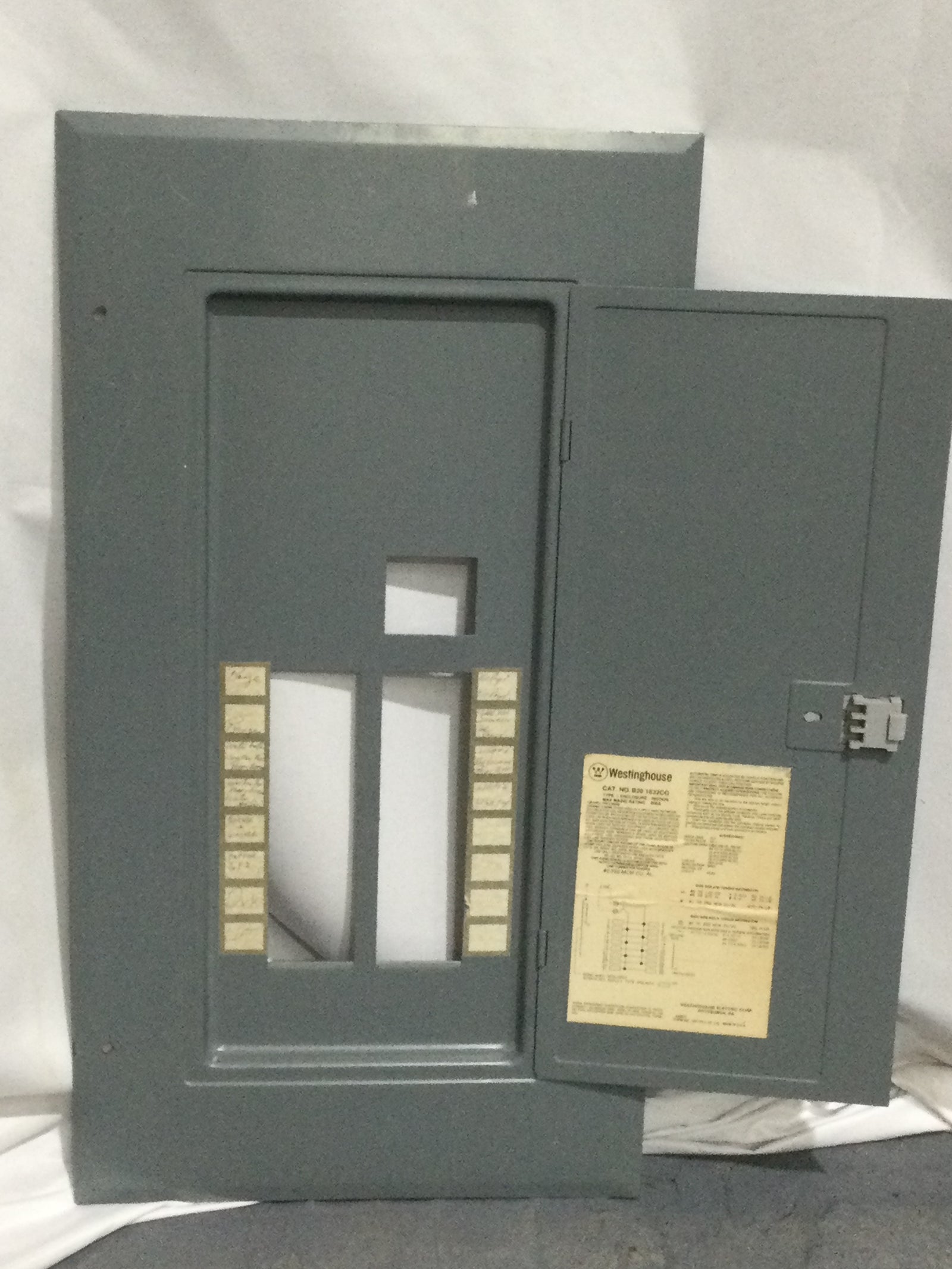 Westinghouse B20 1632CG 200 Amp 120/240V 1 Phase 3 Wire Indoor Enclosu