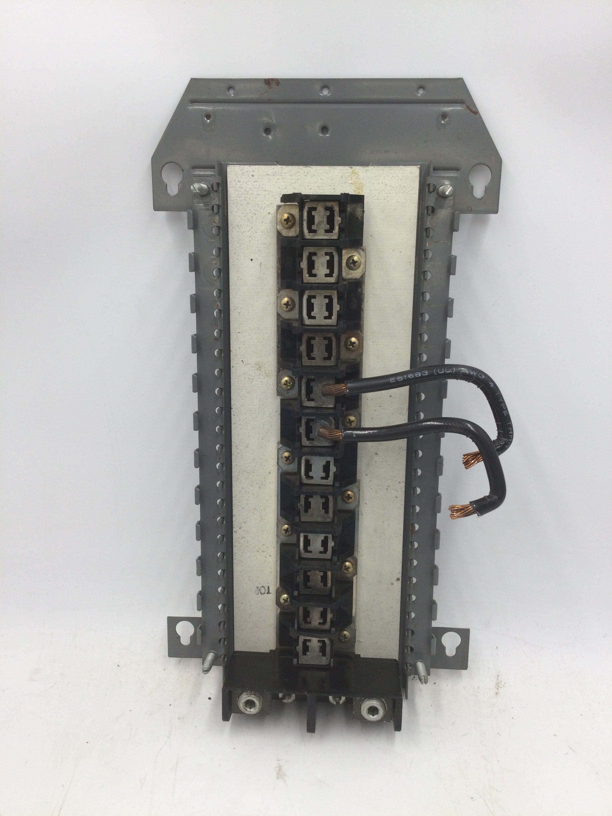 FPE 12 Space Panel Guts w/Jumper Cables and Mounting Lugs 9" x 17"