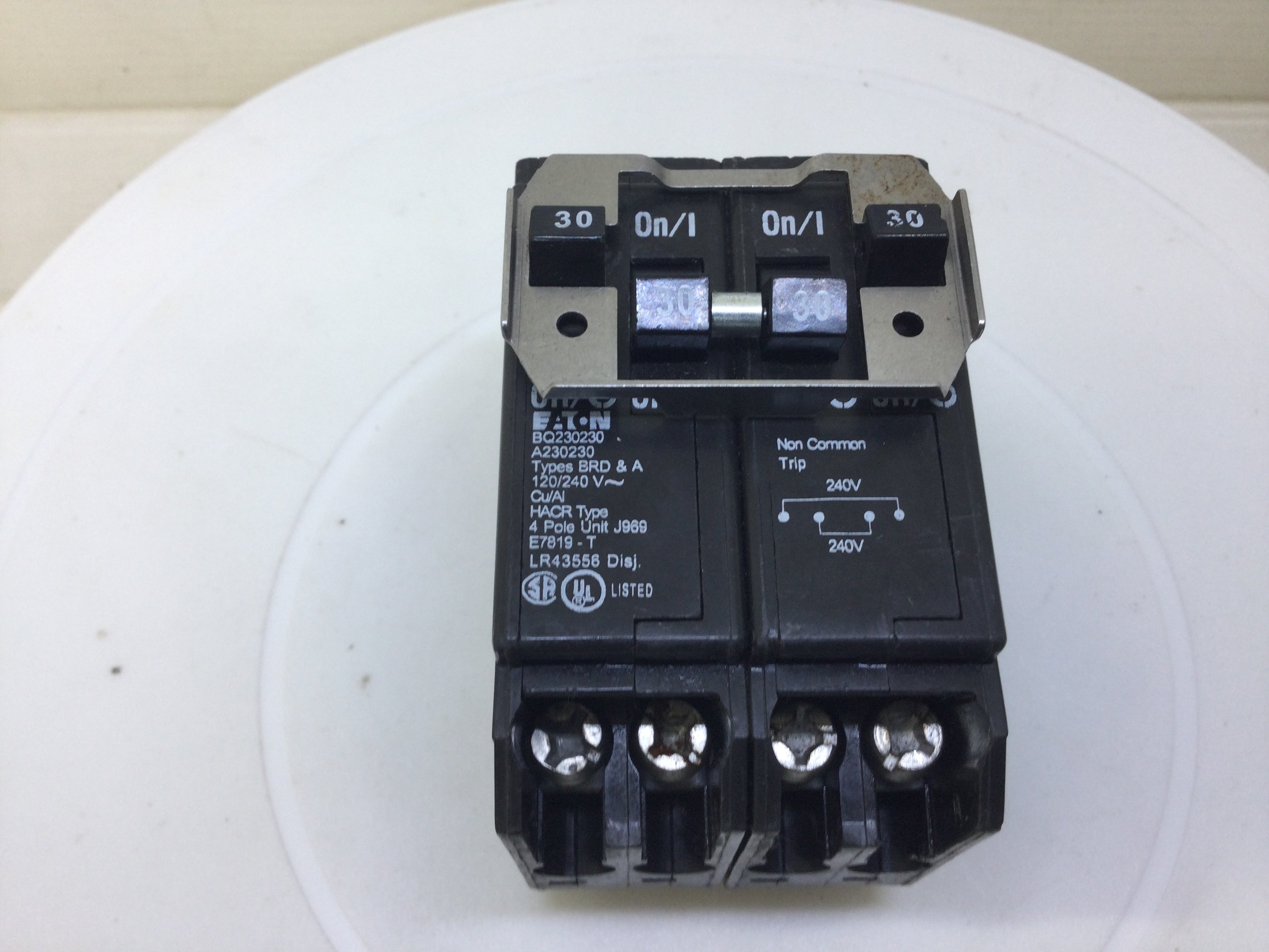 Eaton/CH BQ230230/A230230 30 Amp 4 Pole 120/240V Breaker