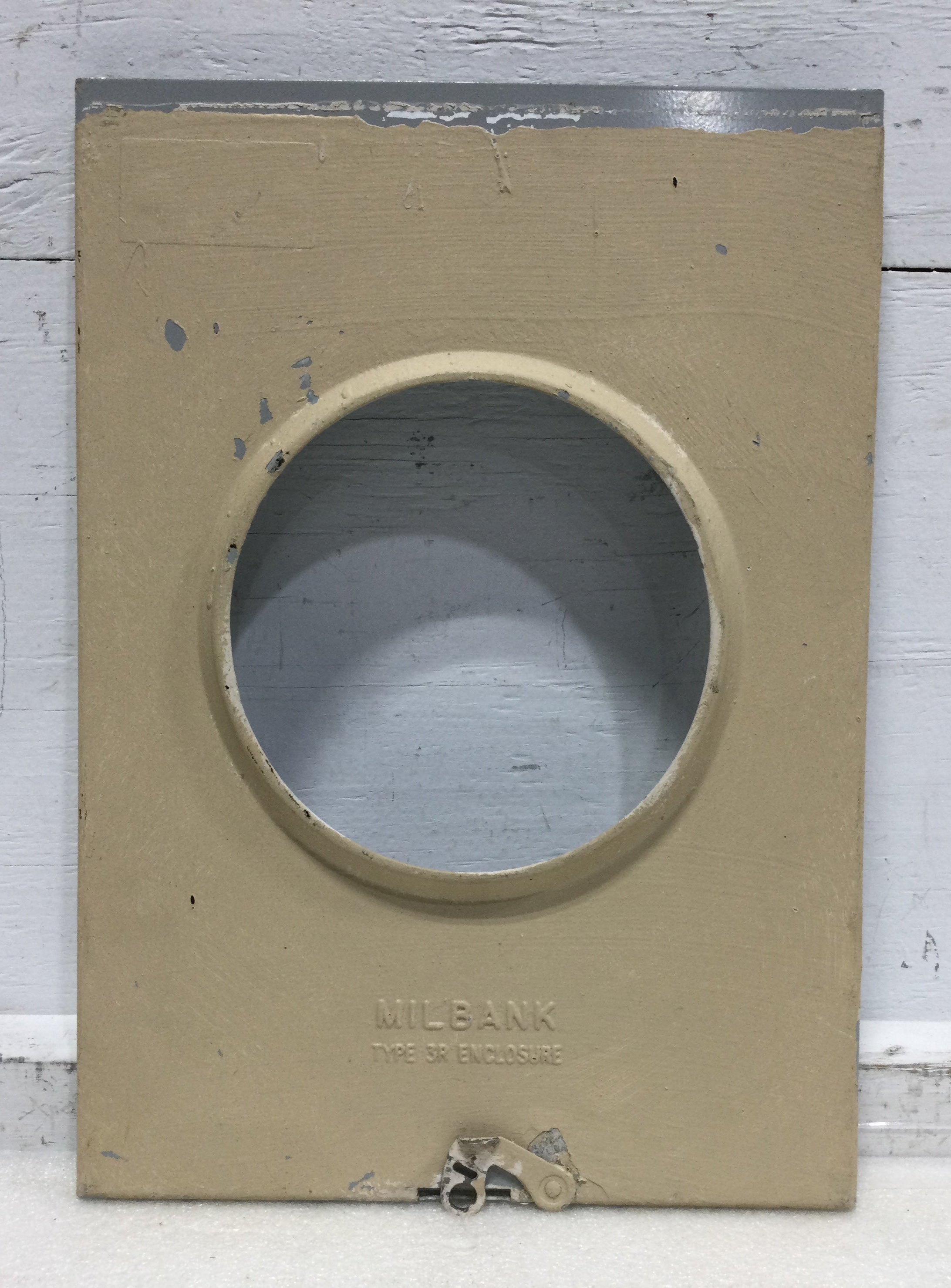 Milbank Type 3R Meter Socket Cover Only w/Latch 15 1/2" x 11"