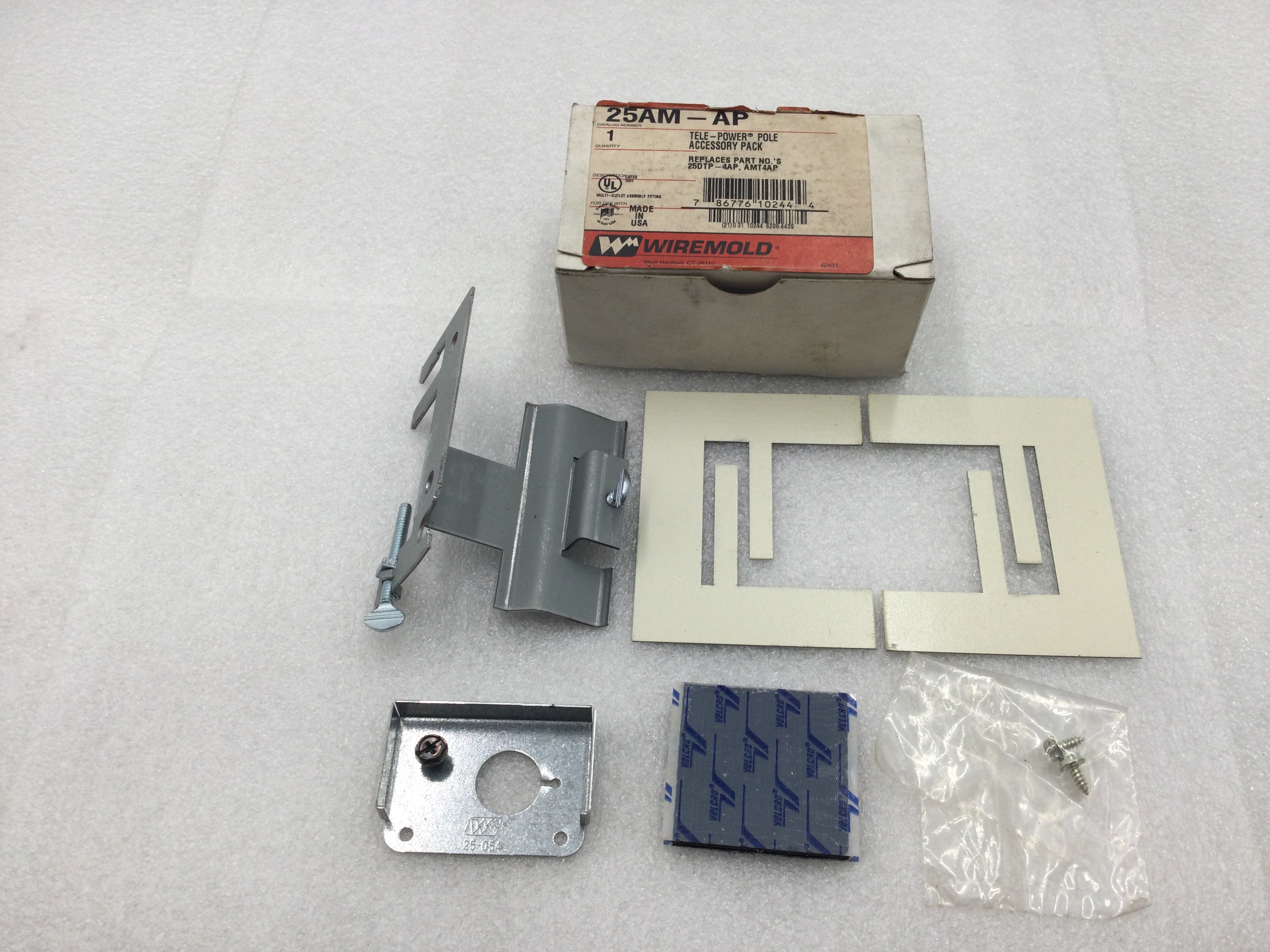 Wiremold 25AM-AP Tele-Power Pole Accessory Pack