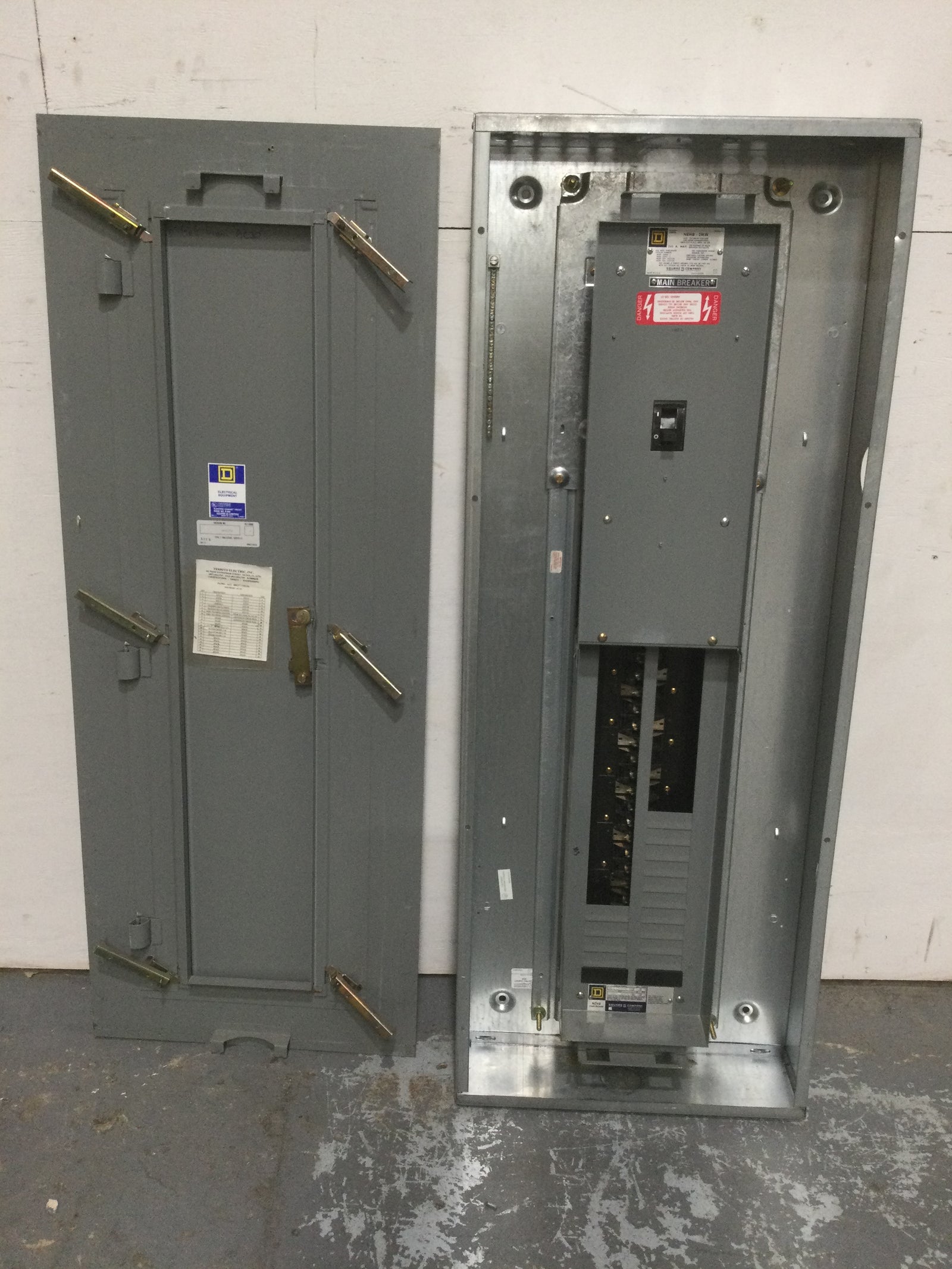 Square D NEHB-2MW 225 Amp 480Y/277 3 Phase 4 Wire NEHB-42441-2 Series