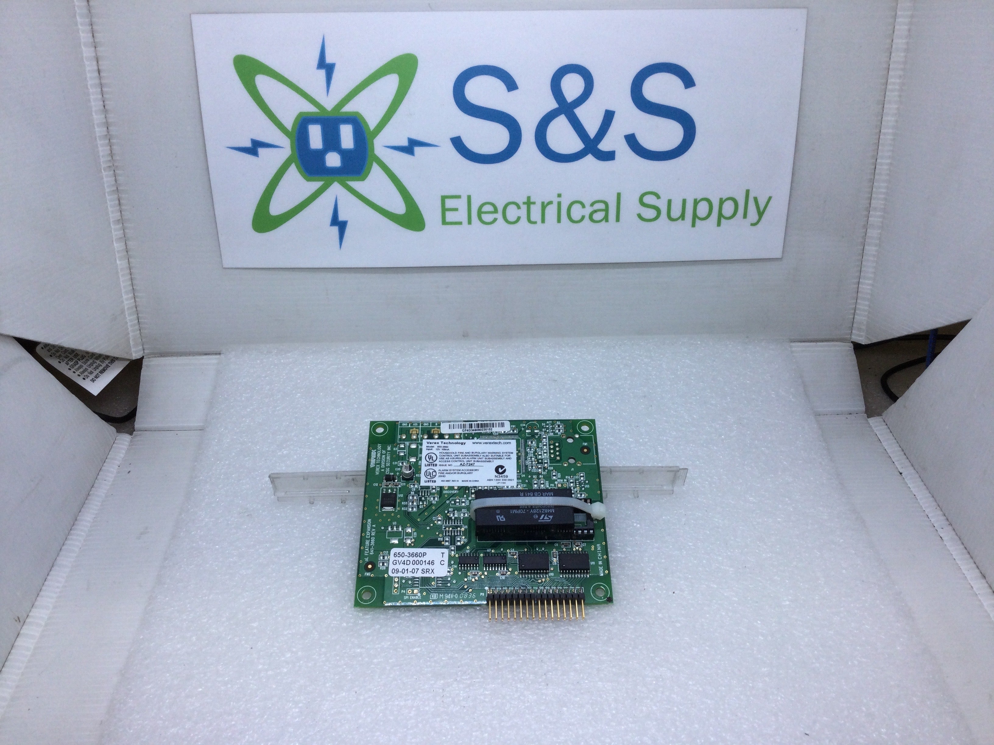 Verex Technology 650-3660 Alarm System for Fire & Burglary Control Boa