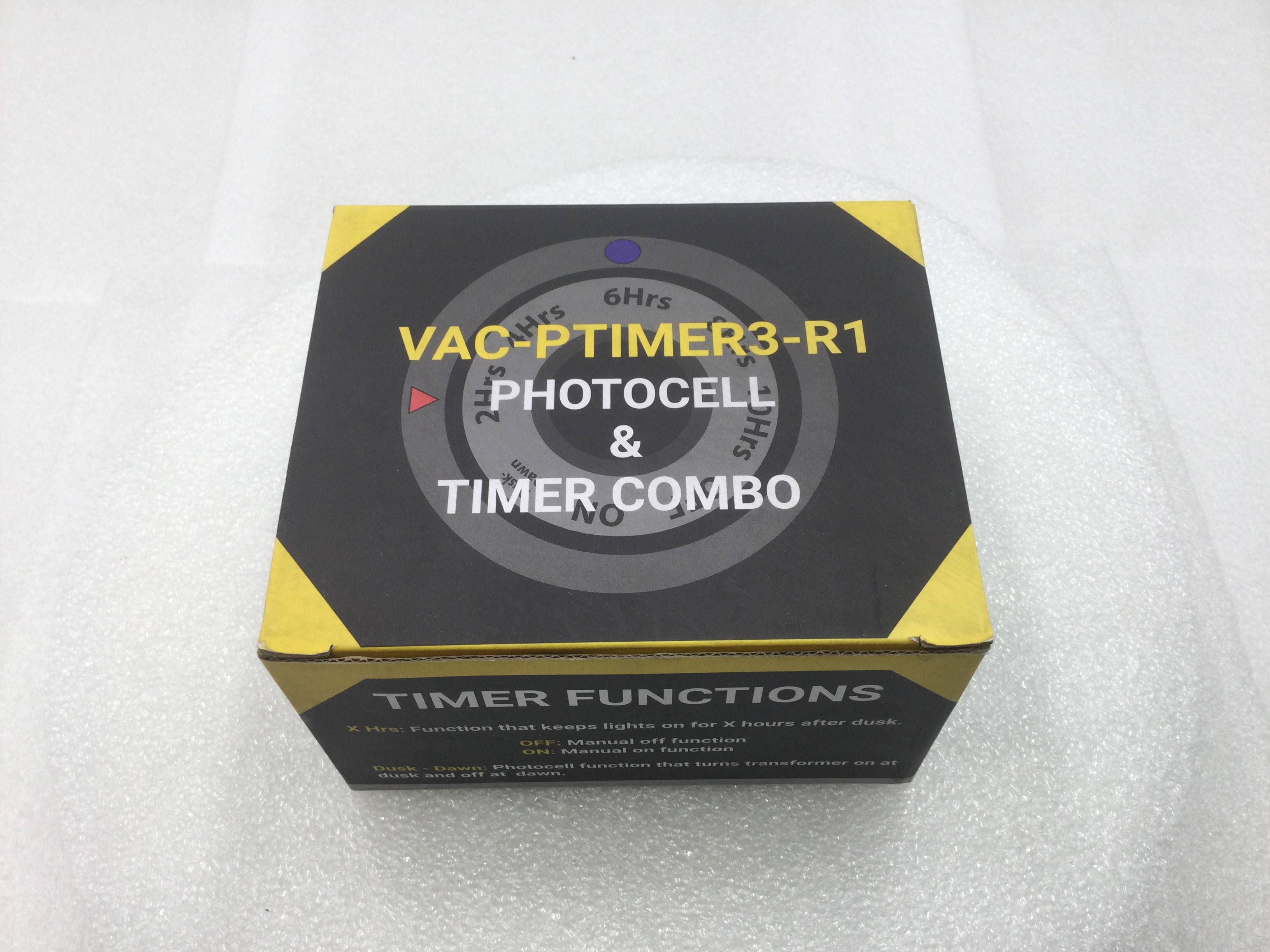 Intertek VAC-PTIMER3-R1 Timer/Photocell Combination