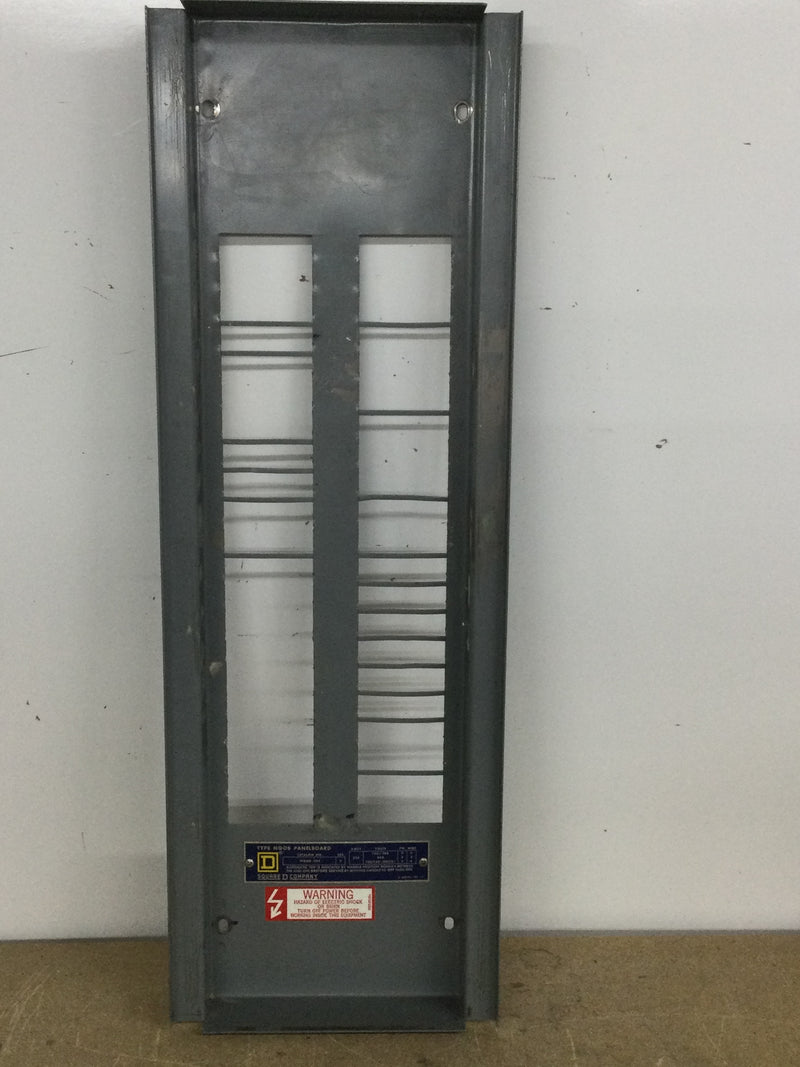 Square D NQOB-424 Dead Front Only 42 Space 225 Amp 120/208V 3 Phase 4