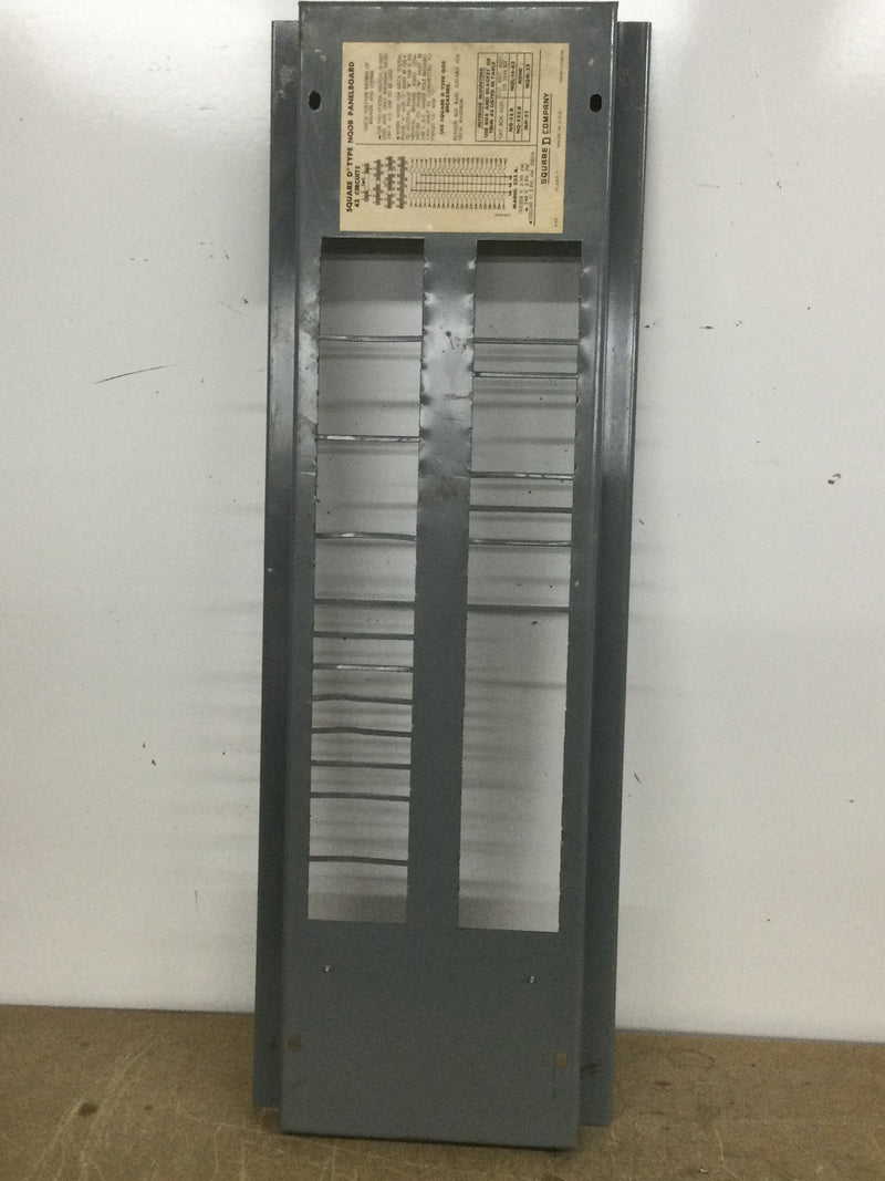 Square D NQOB-424 Dead Front Only 42 Space 225 Amp 120/208V 3 Phase 4