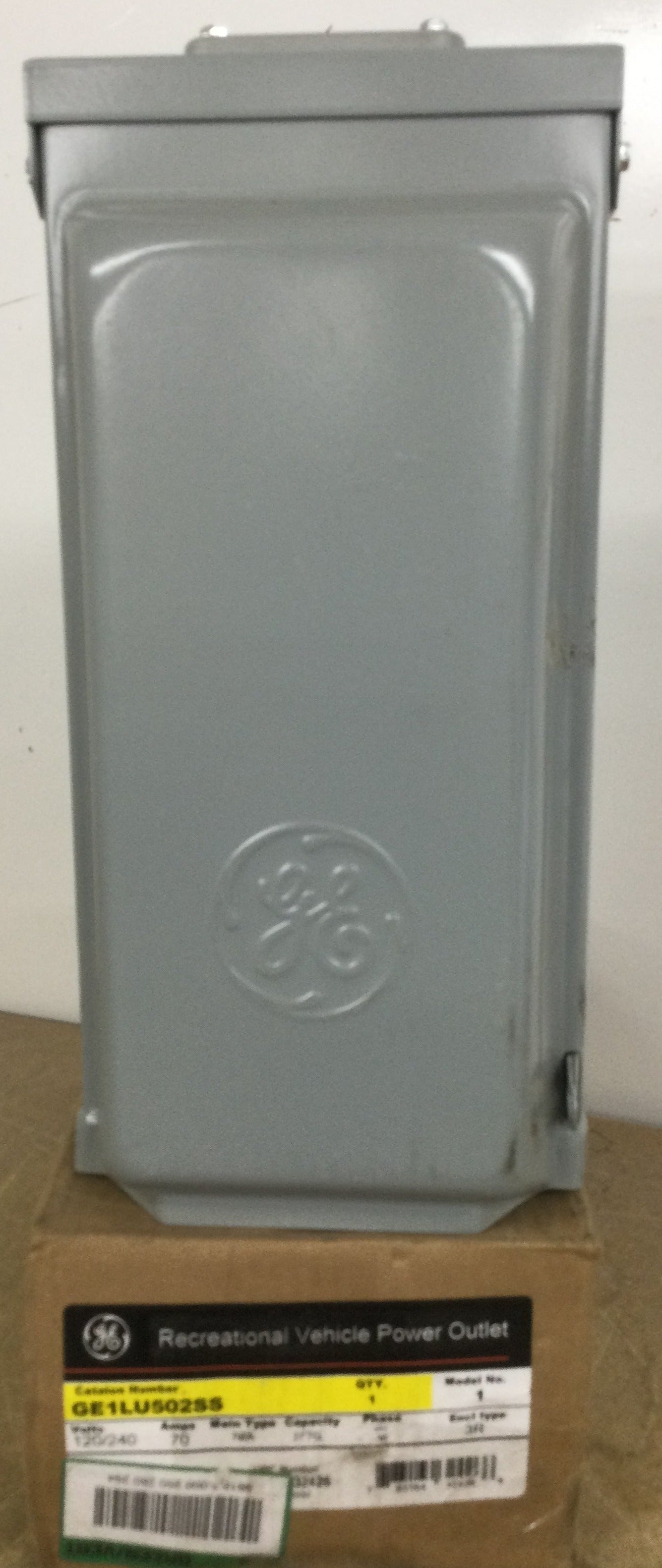 GE General Electric GE1LU502SS 70 Amp 1 Phase 3 Wire Type 3R RV Power