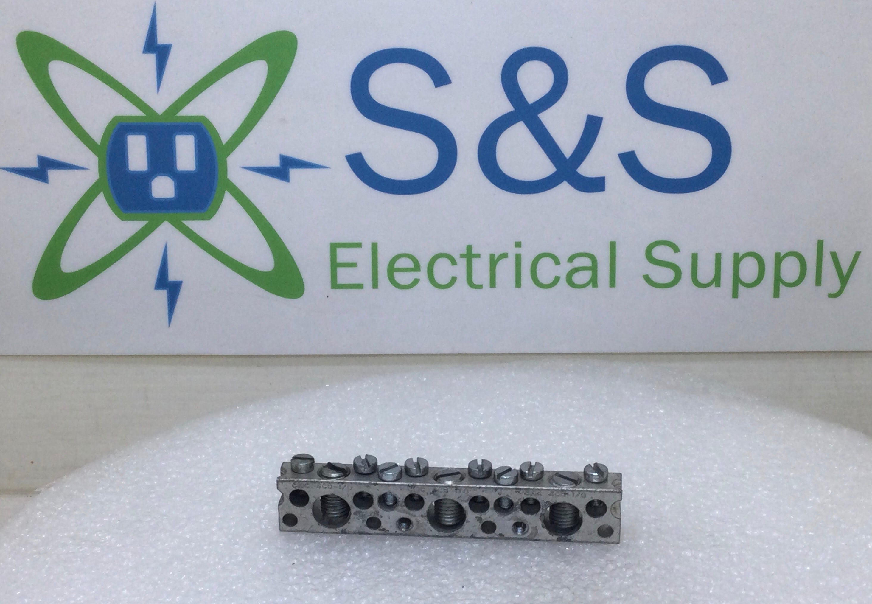Ilsco 11 Position 6-14 AWG Grounding Bar 3 3/8" x 5/8"