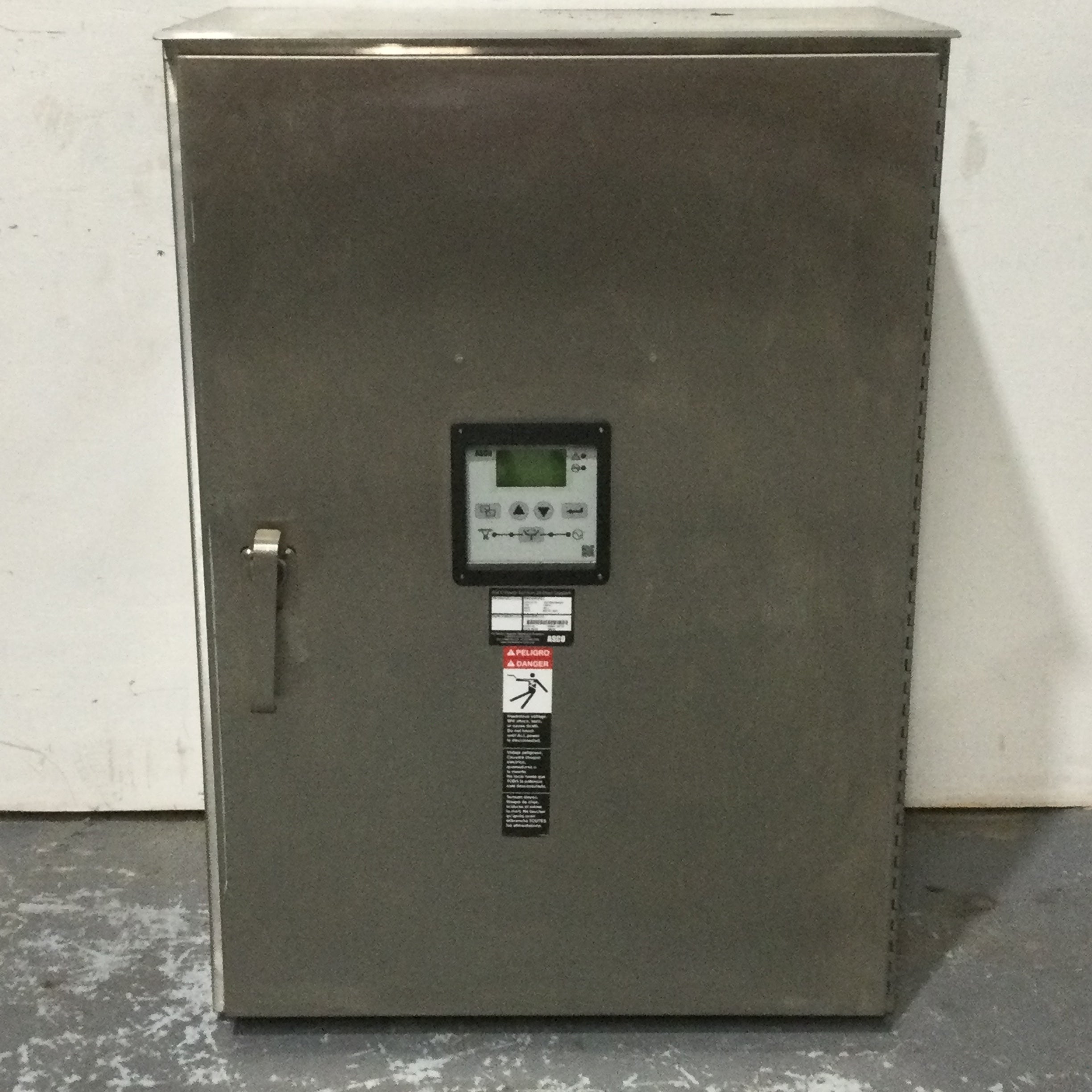 Asco J03ATSA30400NGXF 400 Amp 480V 3ph Transfer Switch Nema 4x Stainle