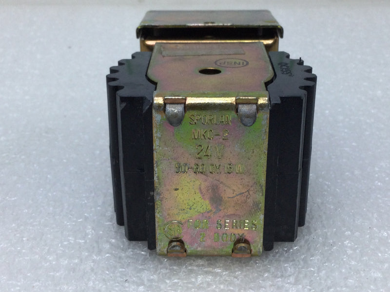 Sporlan MKC-2 Solenoid Coil Kit 24 Volts 50/60 CY 15 Watts