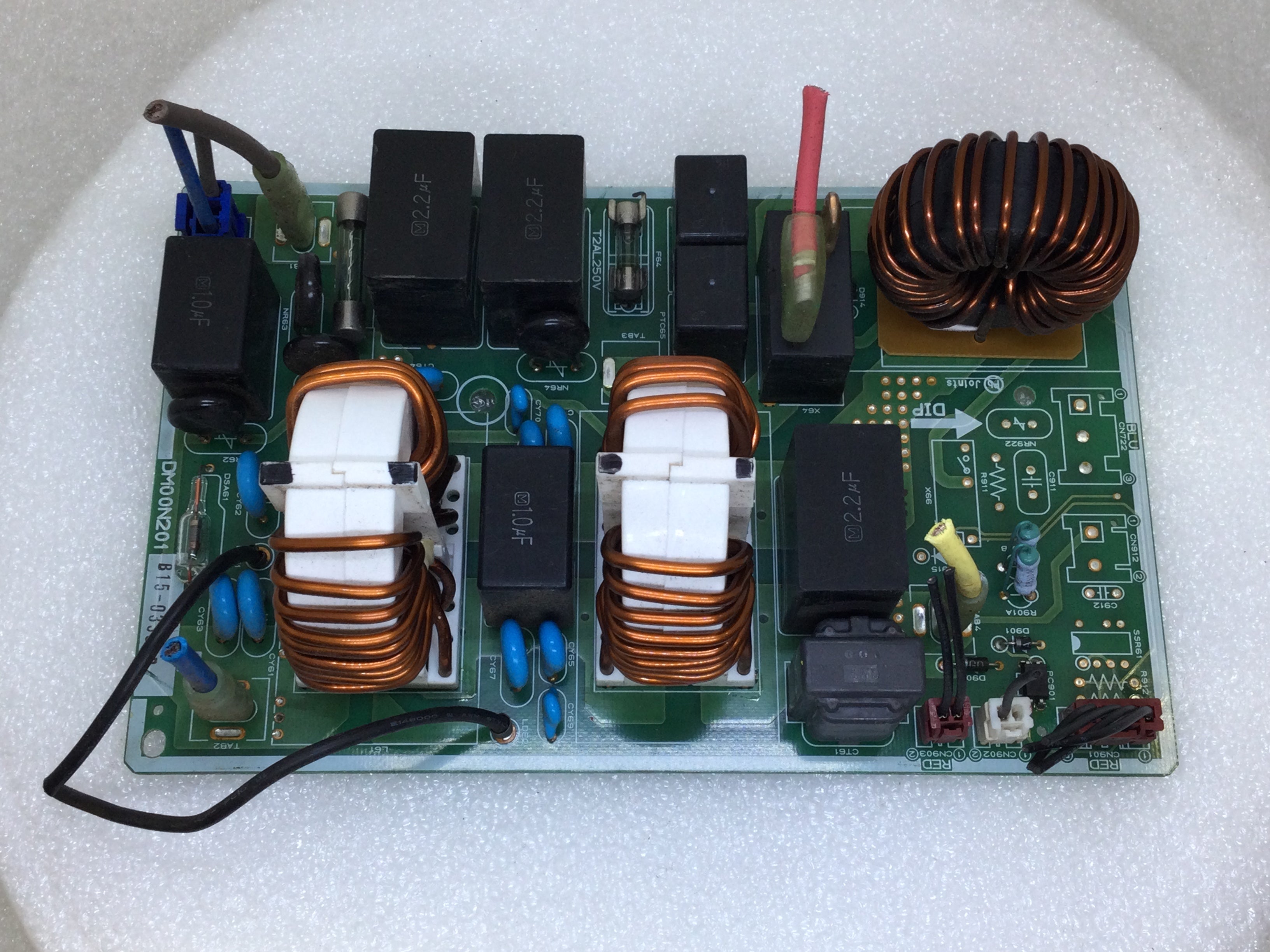 Mitsubishi DM76N200G01 Noise Filter Control Board