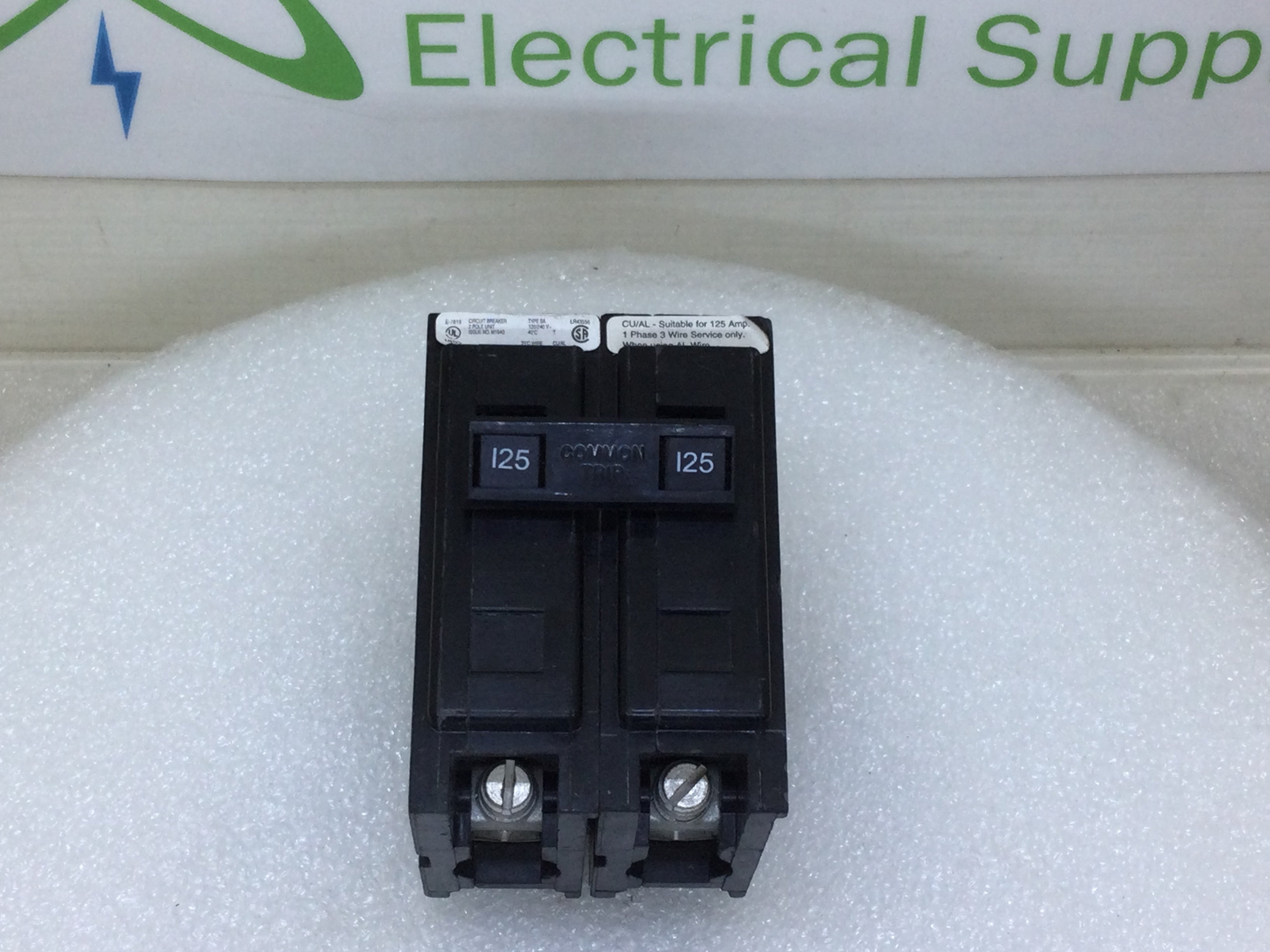Eaton BAB2125 125 Amp 2 Pole 120/240V 10kA Circuit Breaker