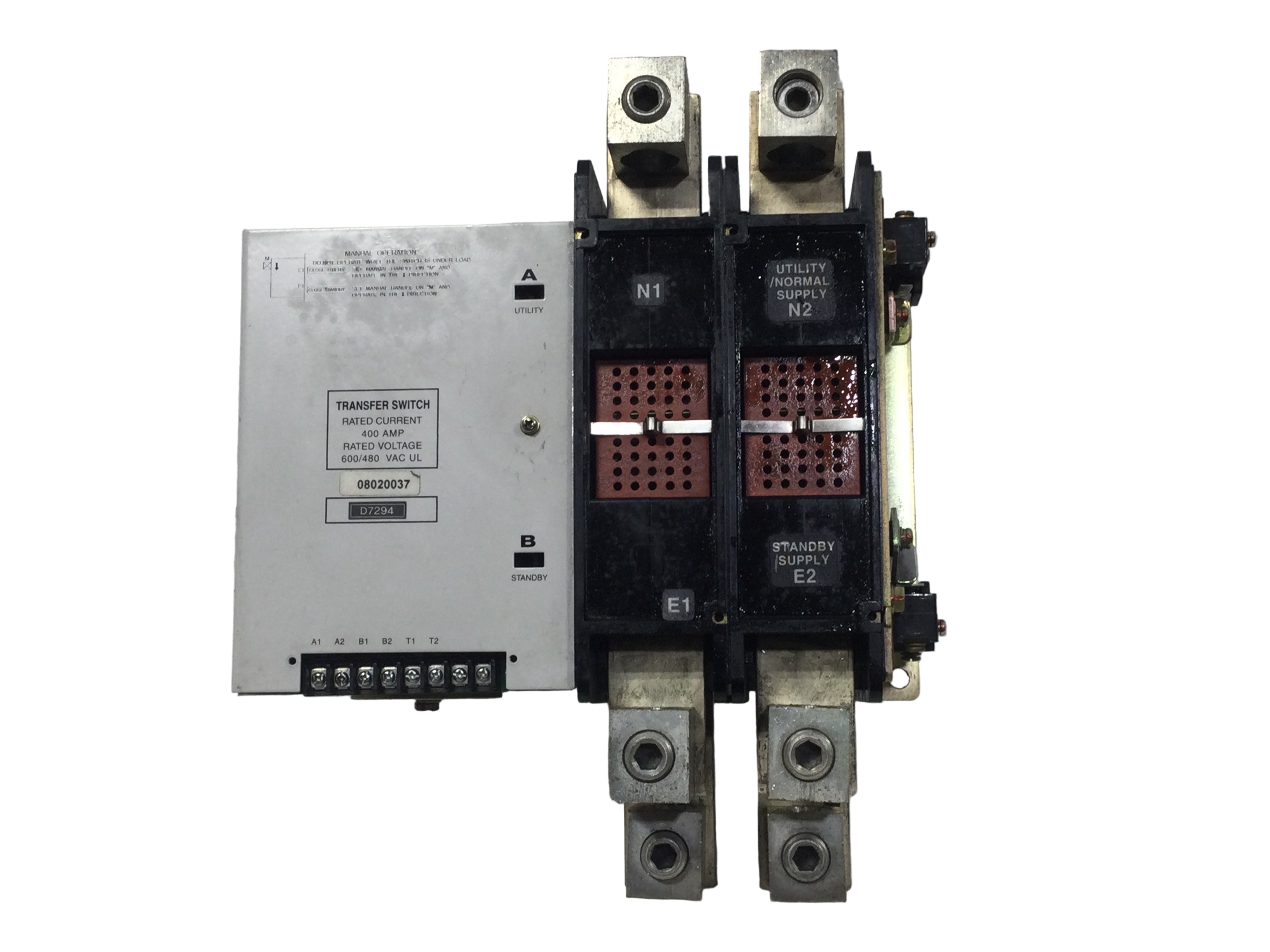 Generac 0D7294 400 Amp 2 Pole 480/600V Transfer Switch