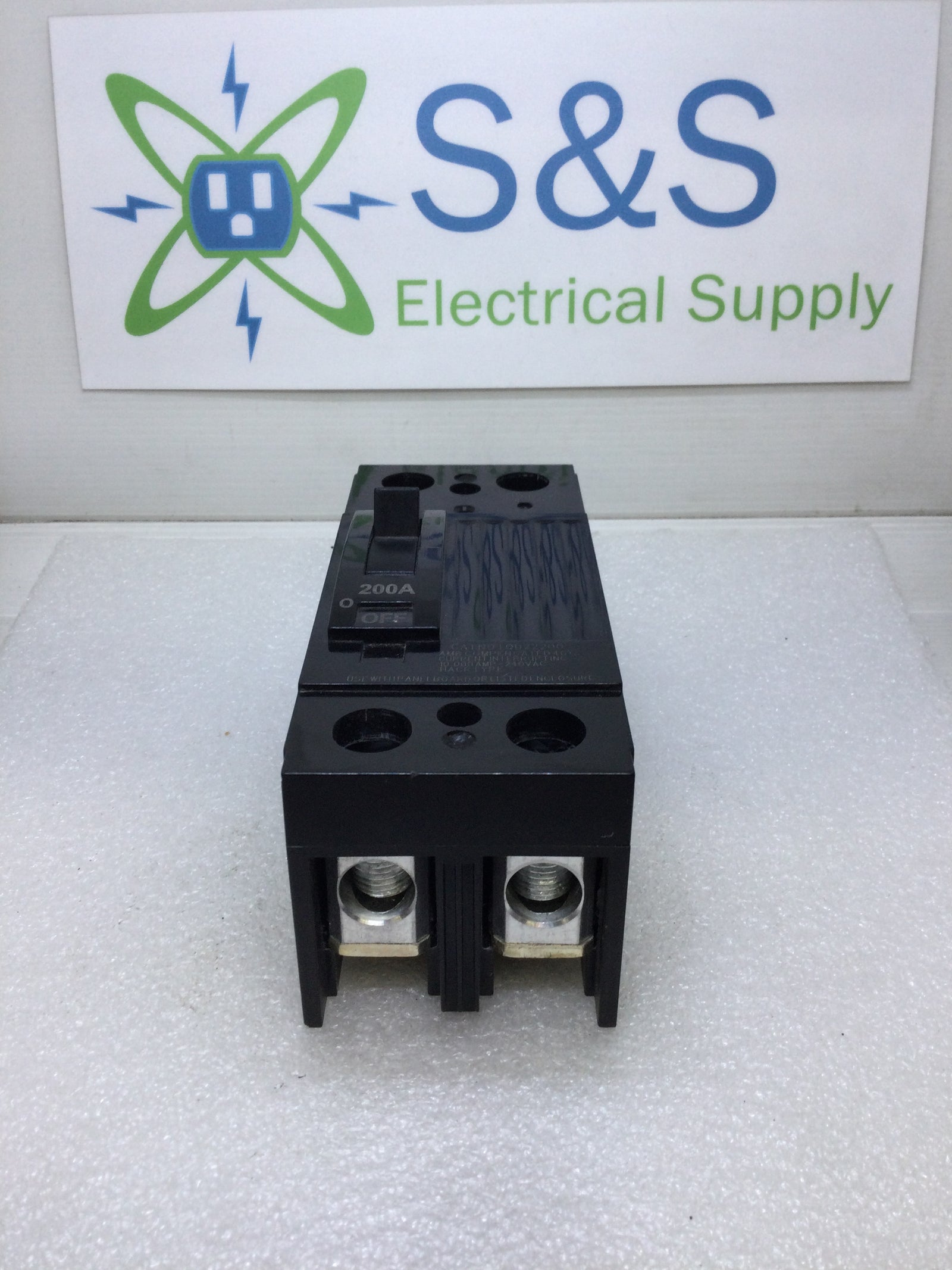 General Electric TQD22200/WL 200 Amp 240 Volt 2 Pole 10ka Circuit Brea