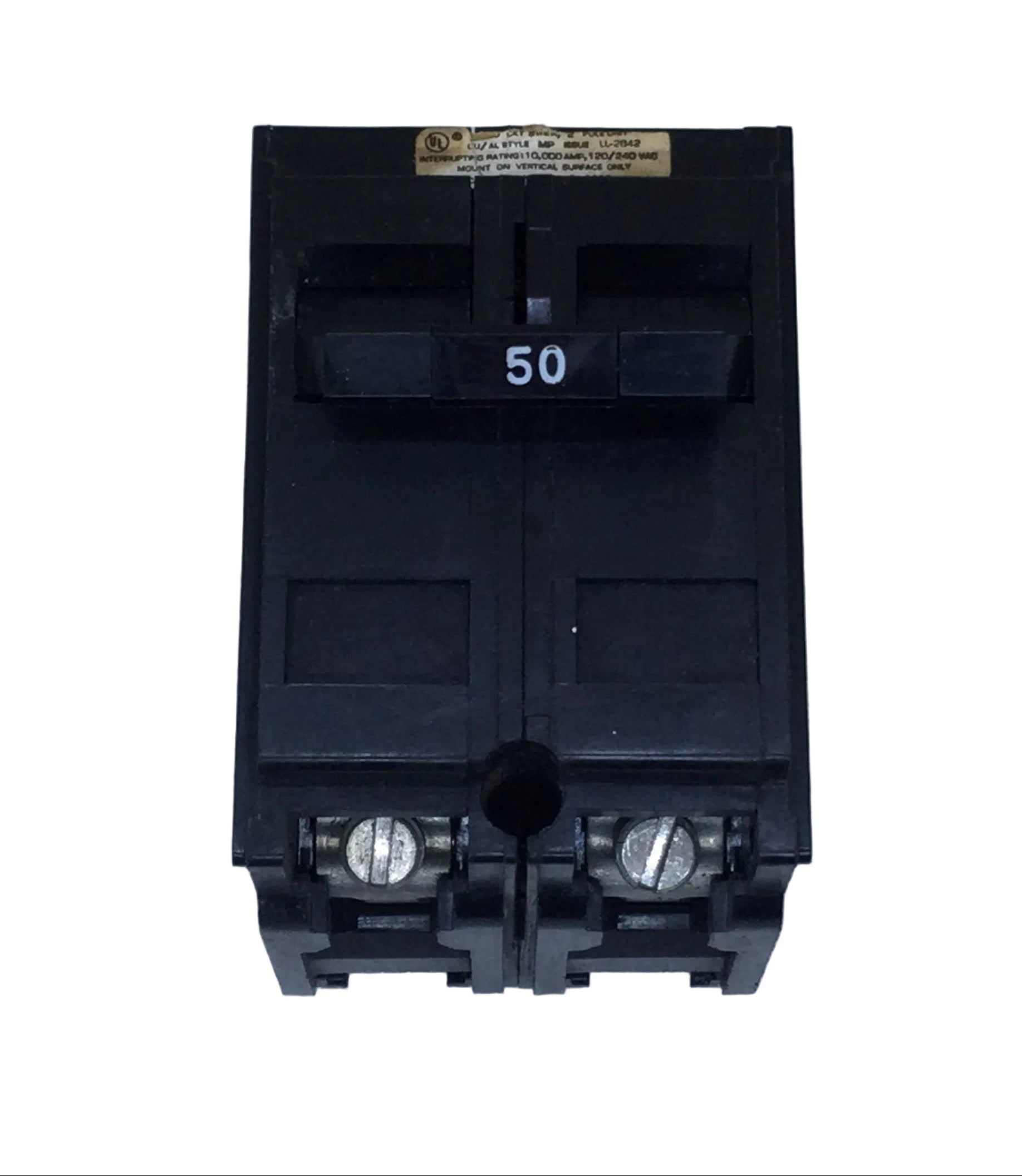 Murray MP250 50 Amp 2 Pole 120/240V Type MP-T Circuit Breaker - Cosmet