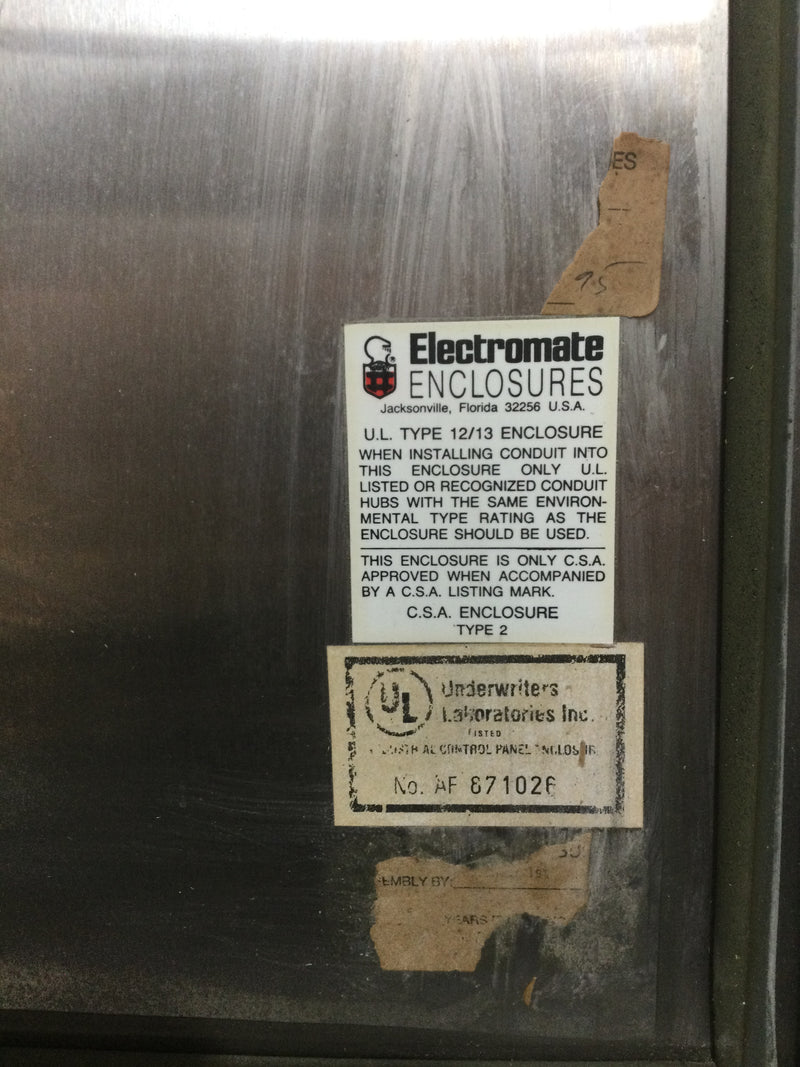Electromate Enclosure AF871026 MTS CBW 6 36" x 30"