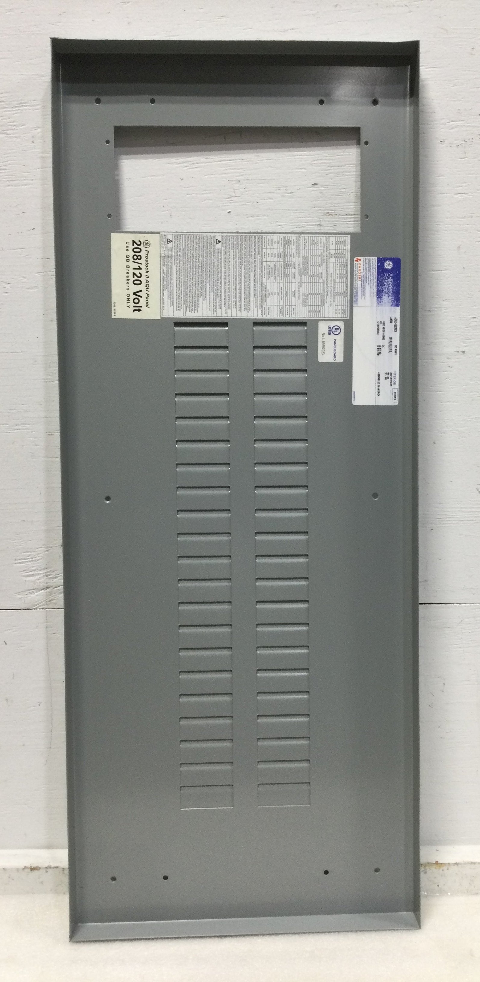 GE General Electric AQU3422RCX AXB4 Dead Front Only w/Main 40 Space 22
