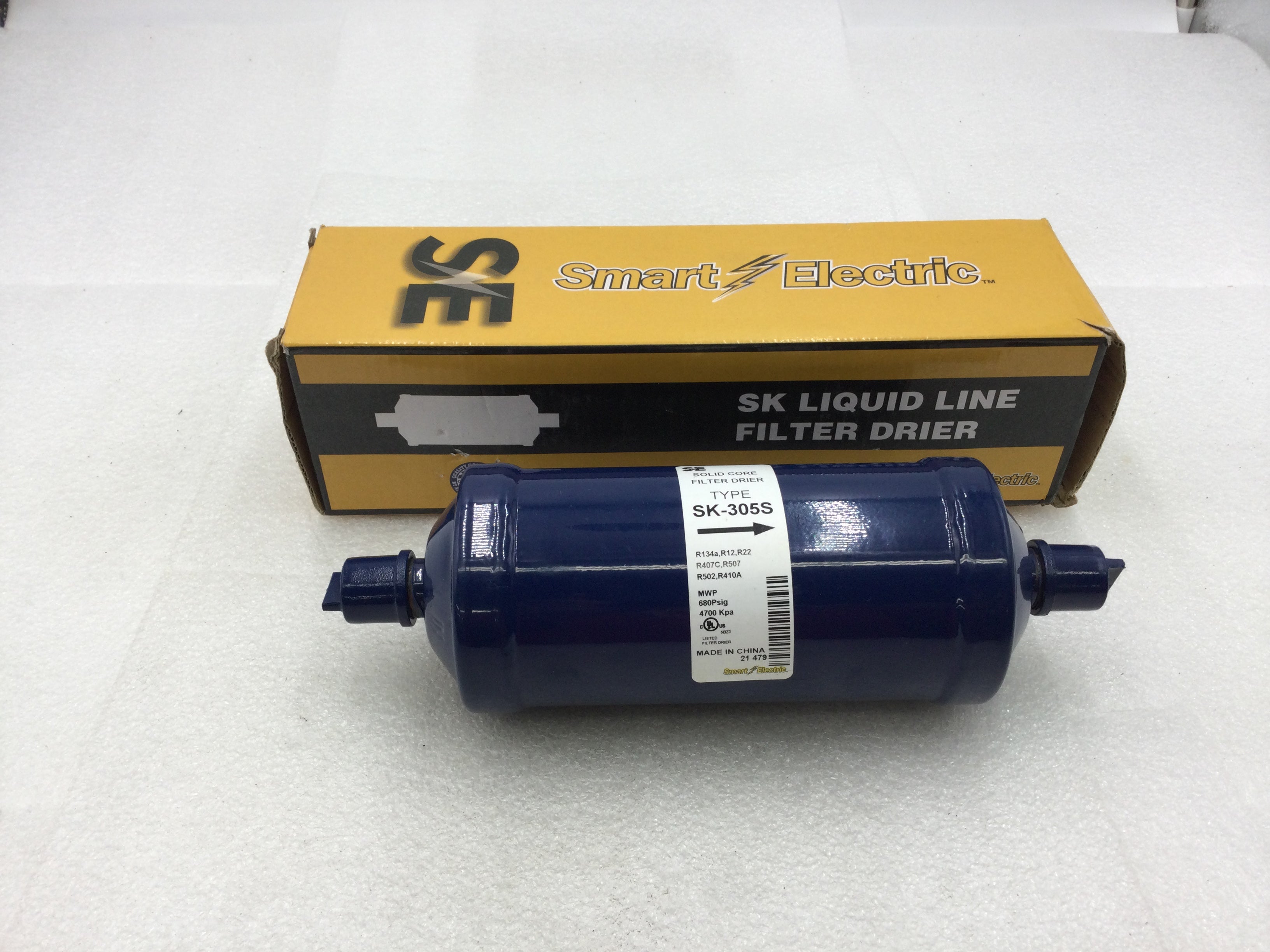 Smart Electric SK-305S SK Liquid Line Filter Drier with 5/8" Solder Co
