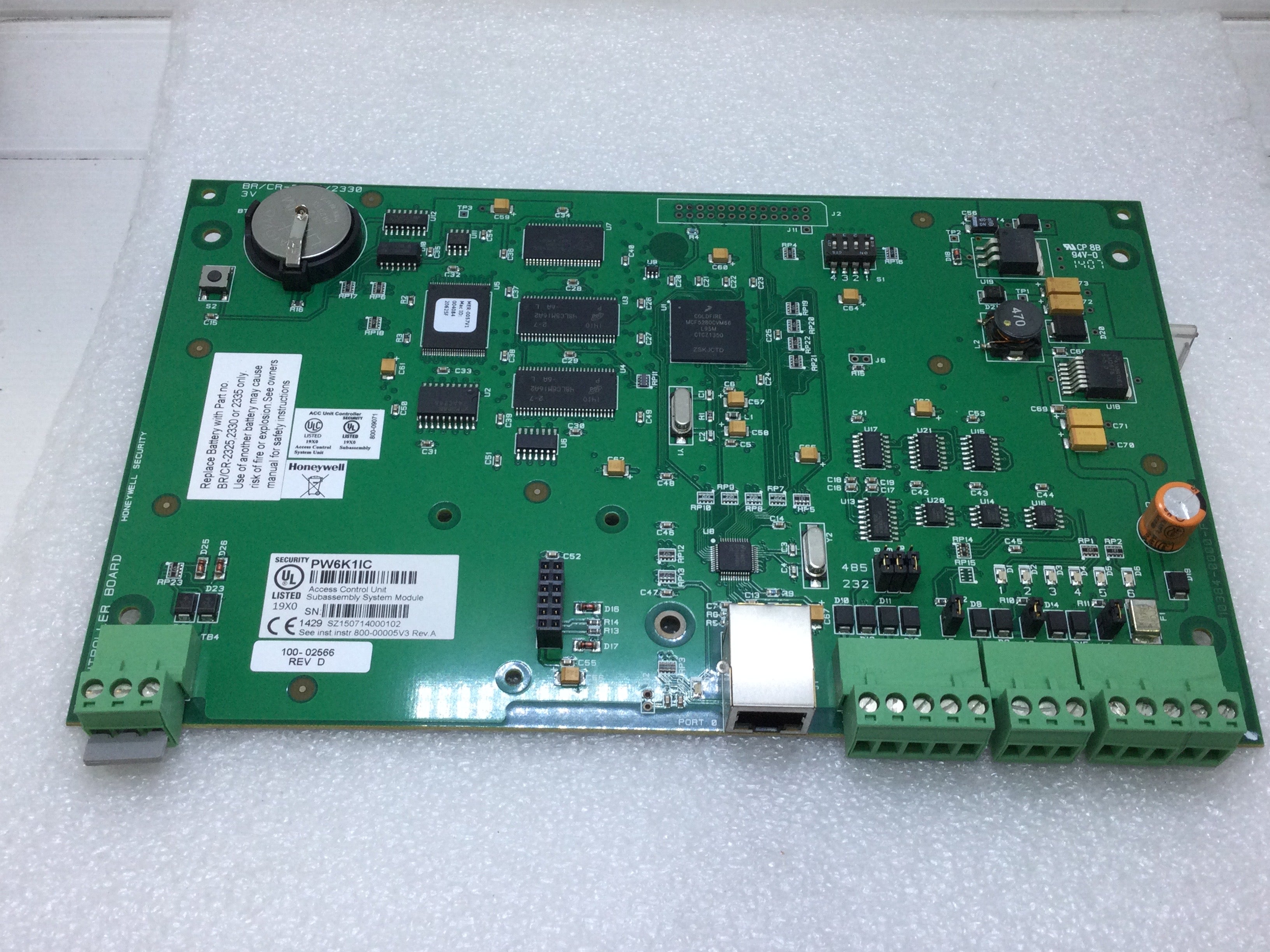 Honeywell/Security PW6K1IC Access Control Unit Subassembly System Modu