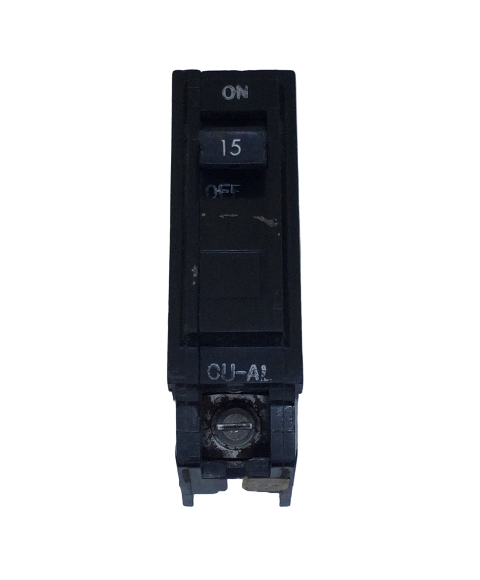 General Electric THQL1115 15 Amp 1 Pole 120/240V Circuit Breaker- Blac