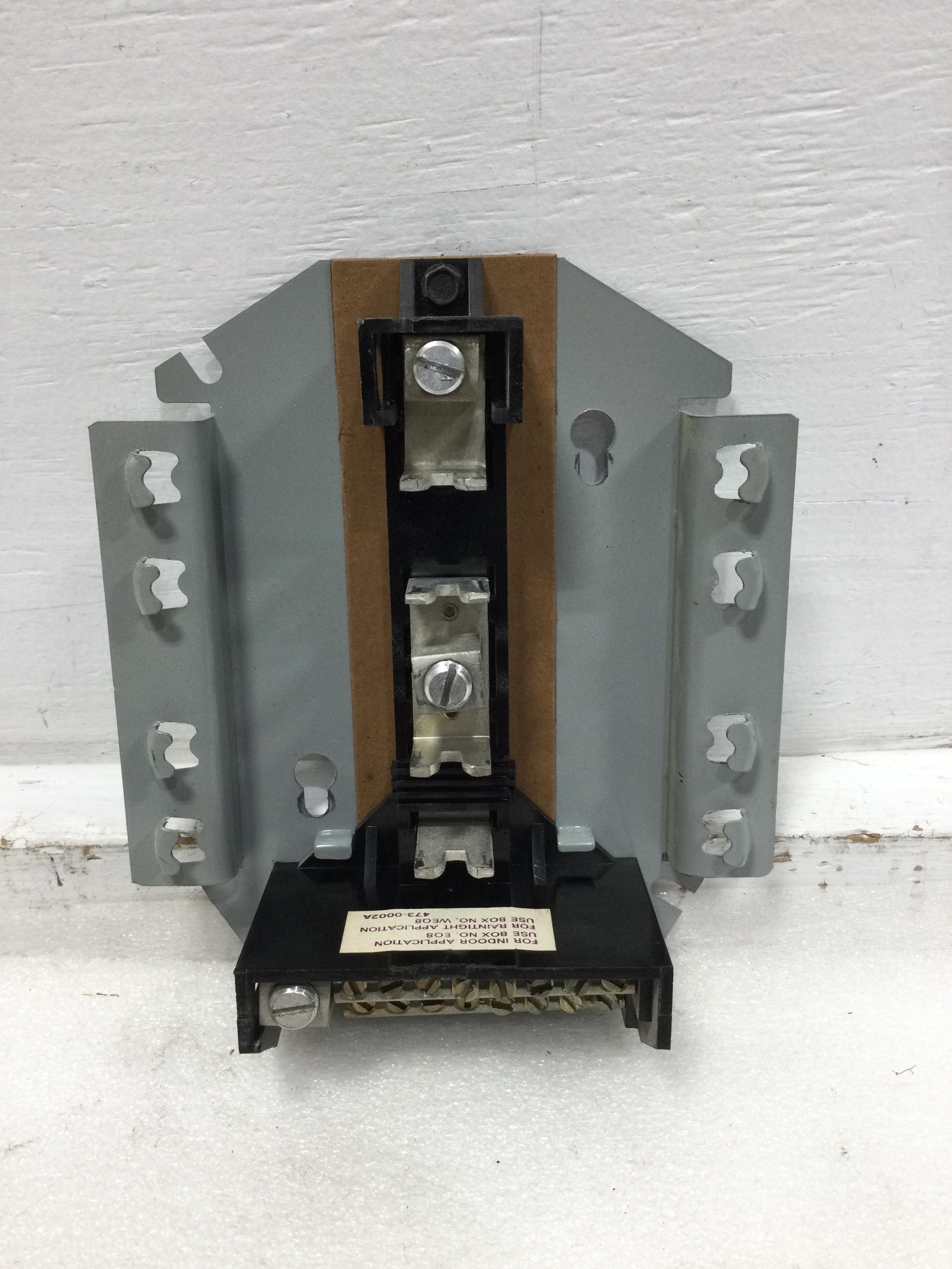 ITE Imperial EQ8S 125 Amp 4 Space 120/240 VAC Load Center Guts Only 6.