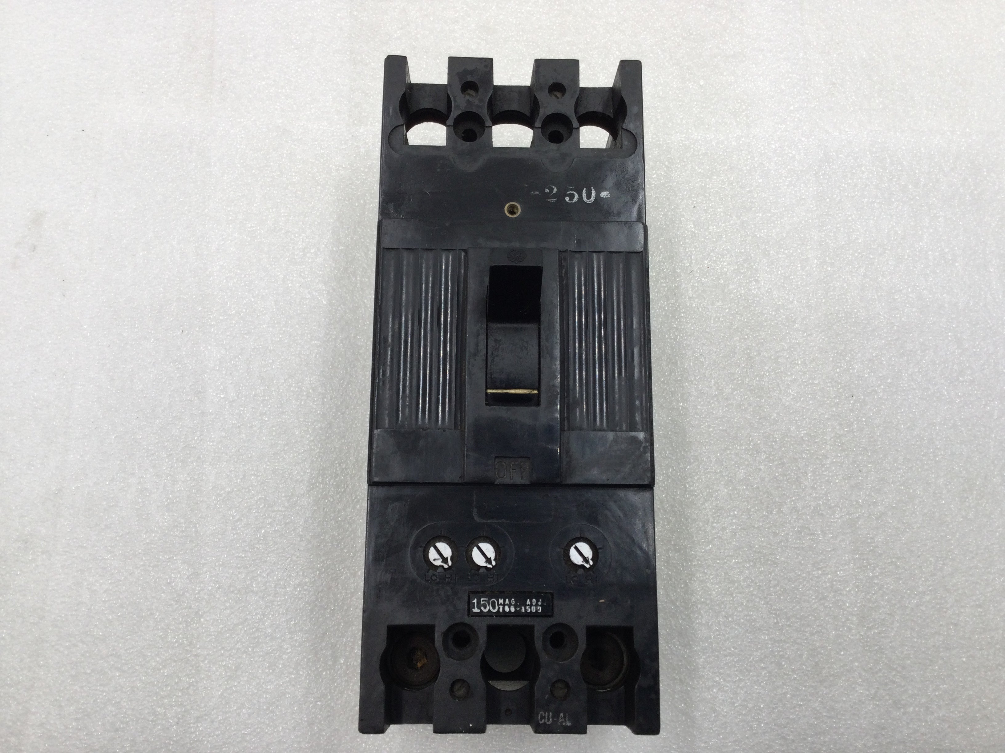 GE General Electric TFJ226150 150 Amp 2 Pole 600V Breaker - Cosmetic F