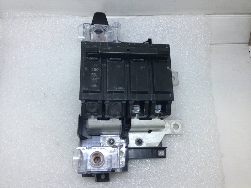 GE General Electric THQMV200E 200 Amp Bolt-On Main Circuit Breaker