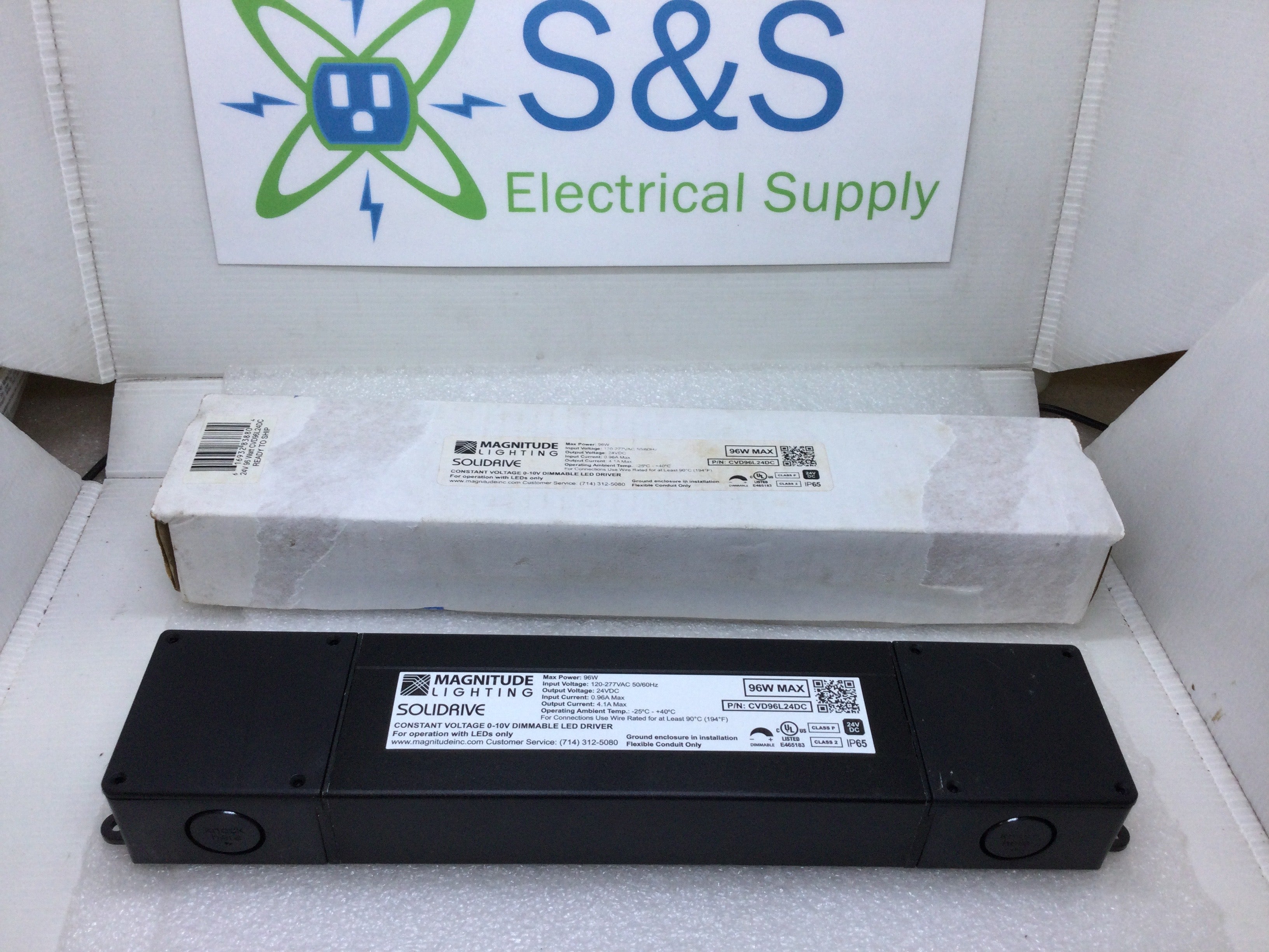 Magnitude Lighting CVD96L24DC Solidrive Dimmable LED Driver 24VDC 96W
