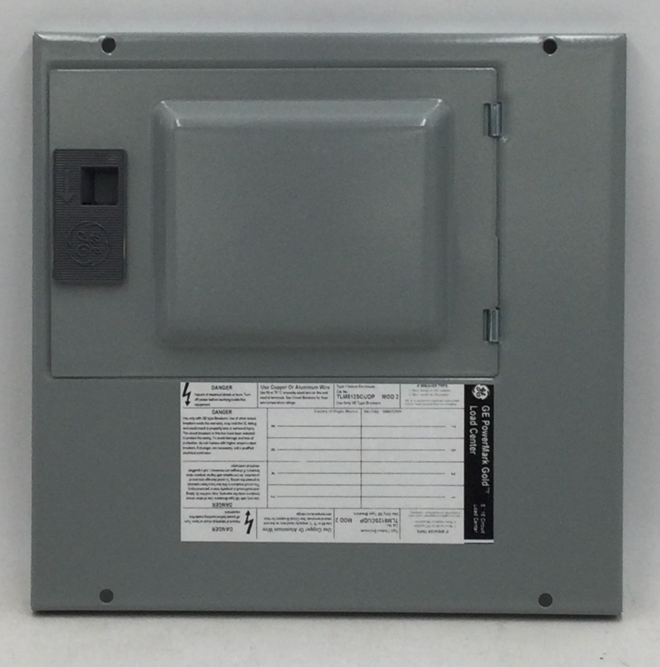 GE PowerMark Gold TLM812SCUDP Mod 2 Type 1 120V 8/16 Space Indoor Load