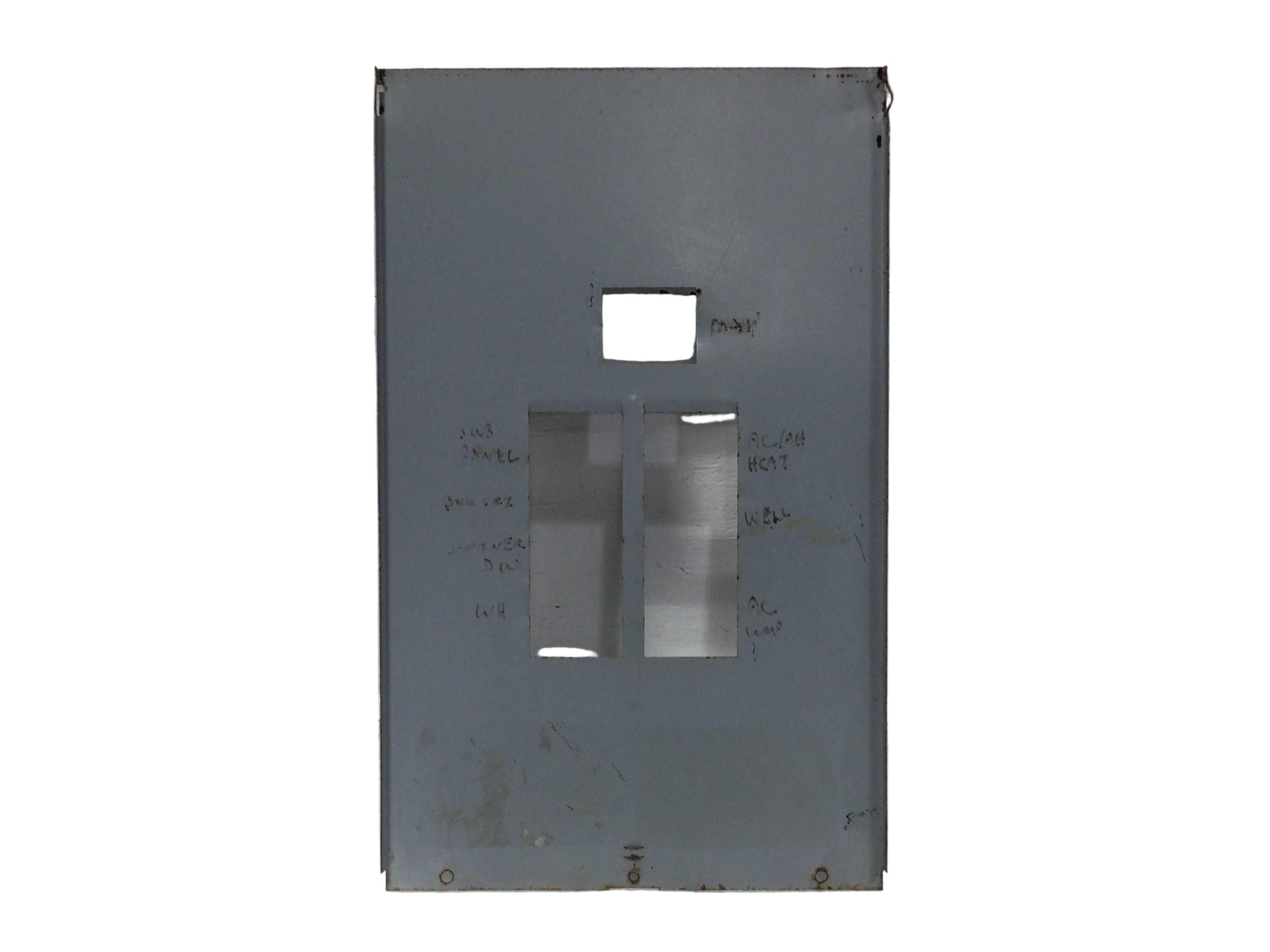 12 Space 120/240V Dead Front Cover Only w/Main 20 1/8" x 12 3/8"